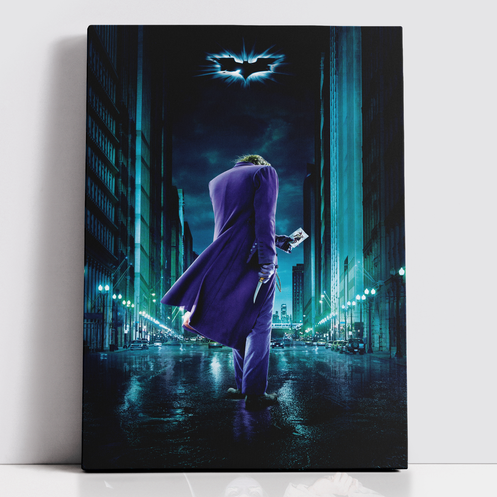 Decorsome x Batman The Dark Knight Joker Rectangular Canvas - 12x18 ...