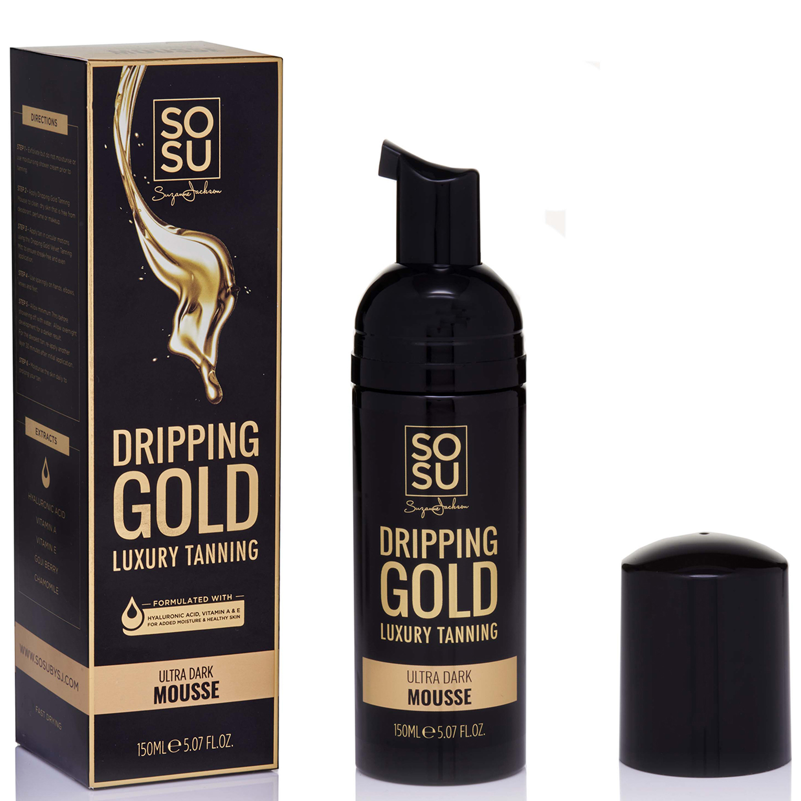 Dripping Gold Luxury Tanning Mousse (Various Shades) | LOOKFANTASTIC
