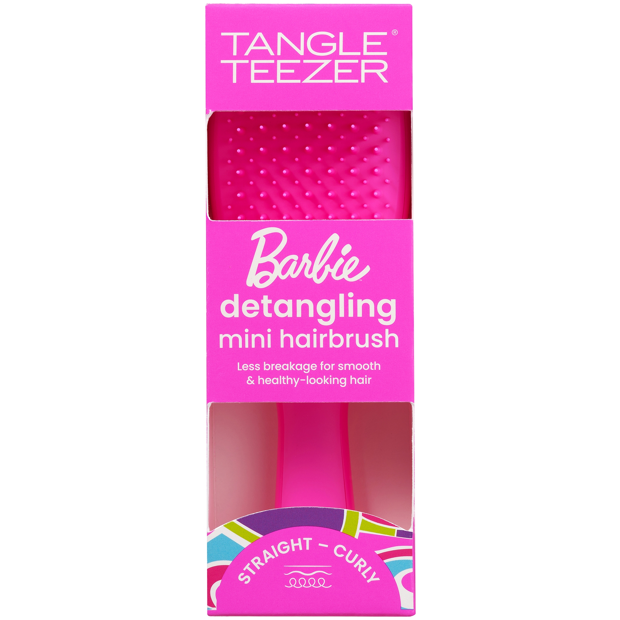 Tangle Teezer The Ultimate Detangler Mini Brush - Pink Barbie ...