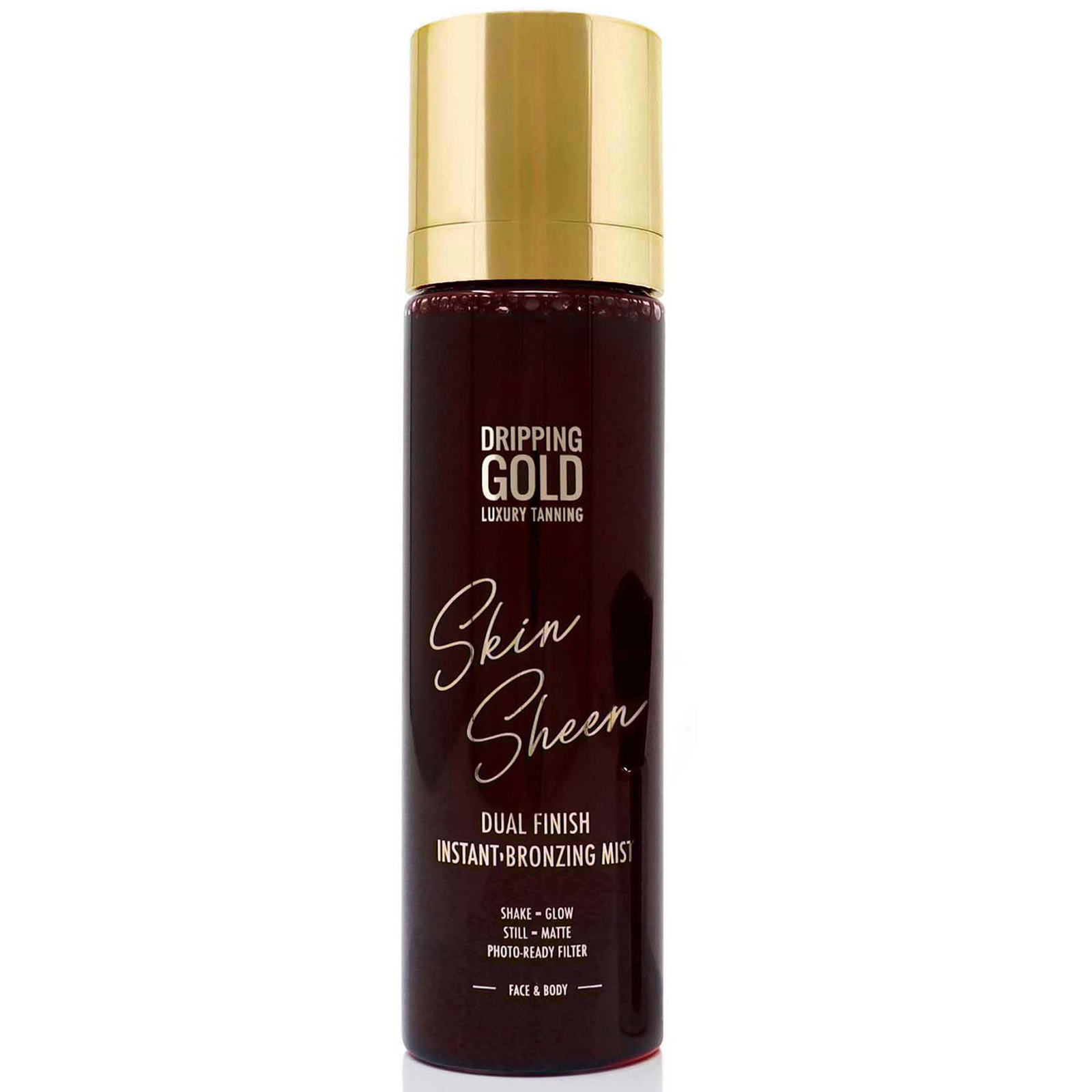 Dripping Gold Skin Sheen Tan 201ml | LOOKFANTASTIC