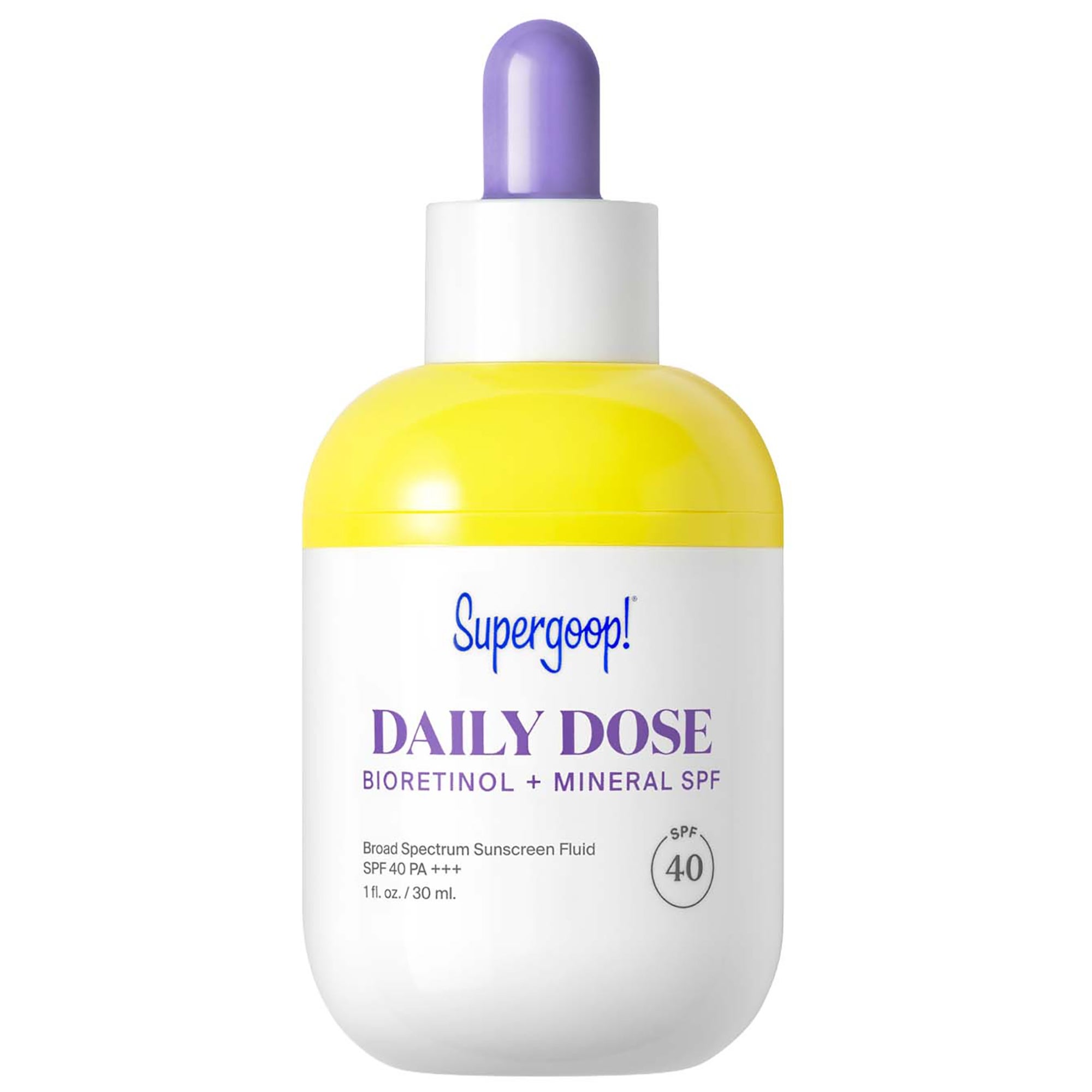 Supergoop! Daily Dose Bioretinol and Mineral SPF 40 1 fl. oz | Dermstore