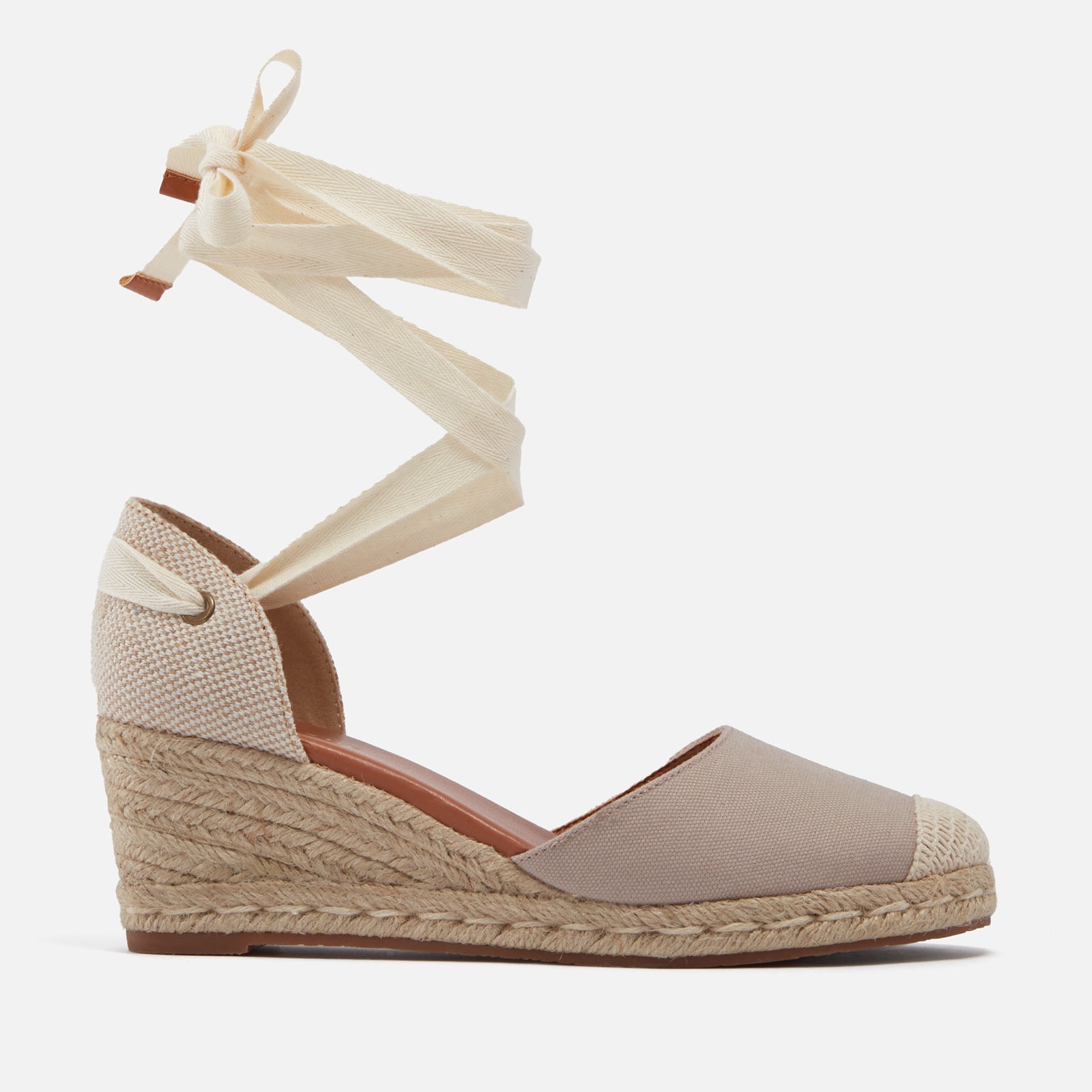Barbour Women's Candice Wedged Canvas Espadrilles - UK 3 | Allsole