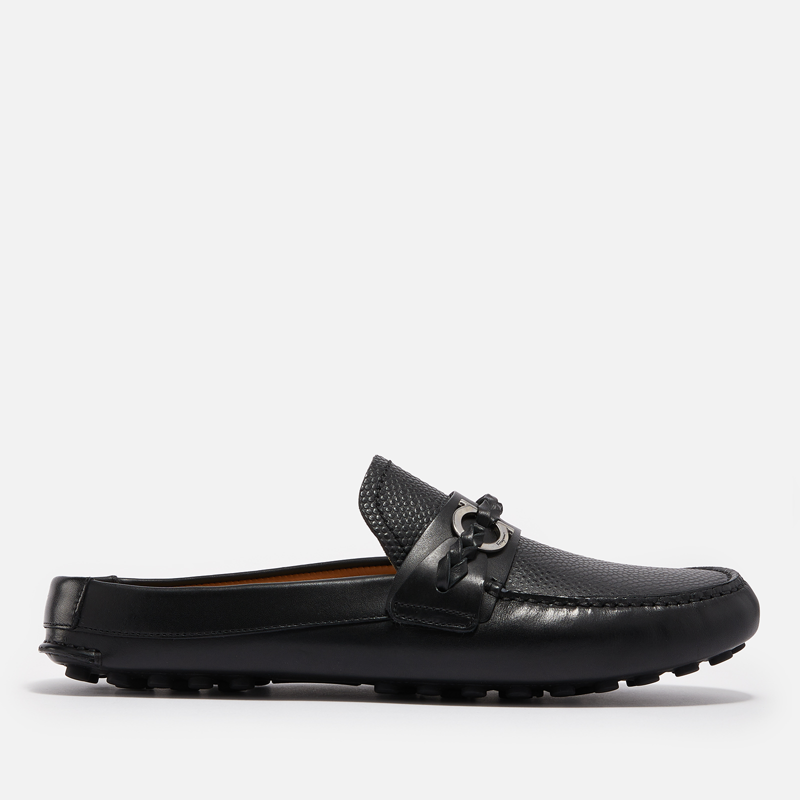 Ferragamo Men's Grazioso Leather Driving Shoes - IT 41/UK 7 | Coggles