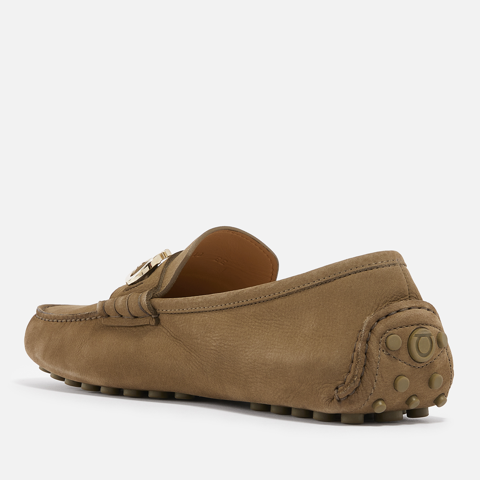 Ferragamo Men's Grazioso Suede Driving Shoes - IT 41/UK 7 | Coggles