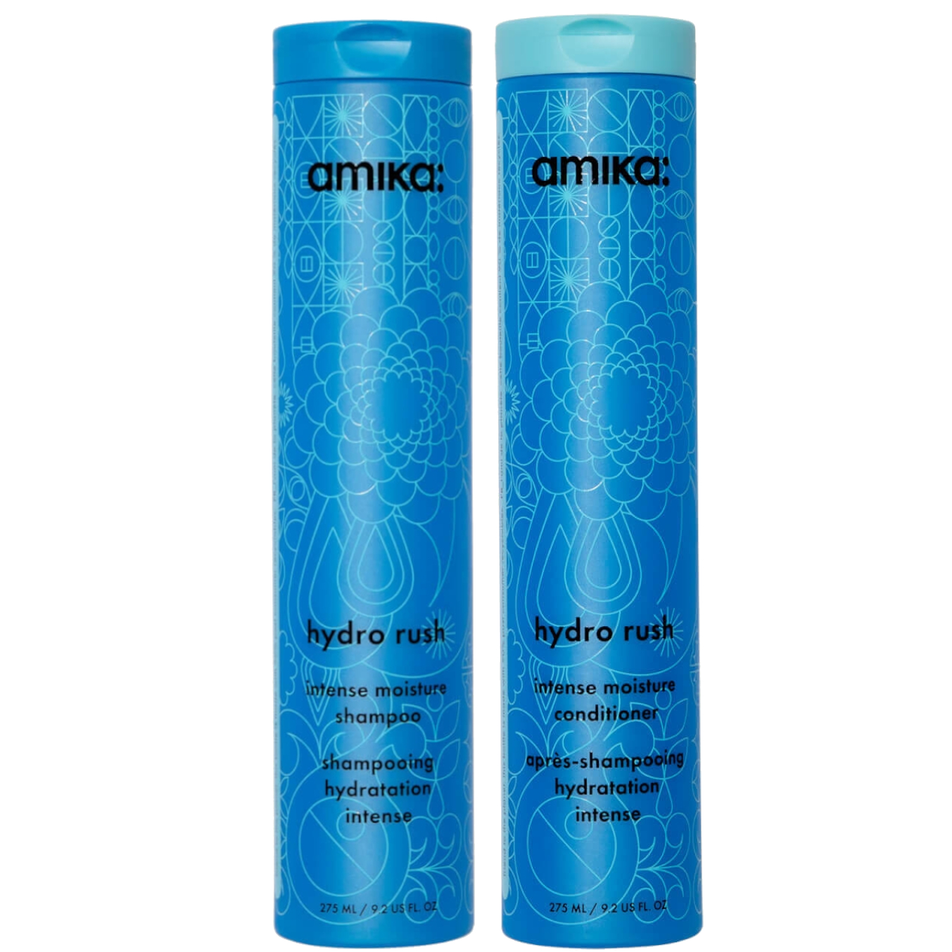 amika Hydro Rush Intense Moisture Shampoo and Conditioner Bundle | Cult ...