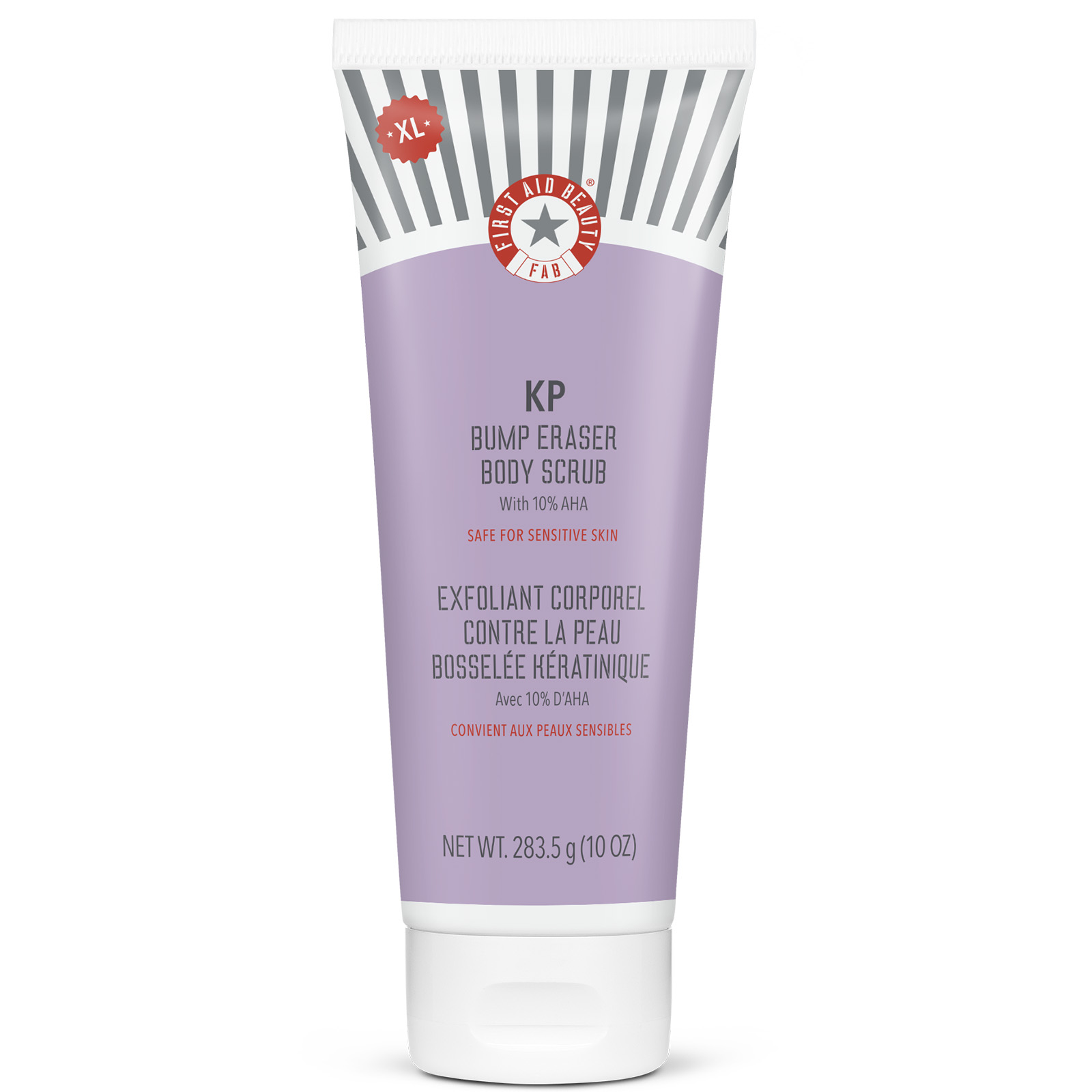 First Aid Beauty KP Bump Eraser Body Scrub with 10% AHA 283.5g ...