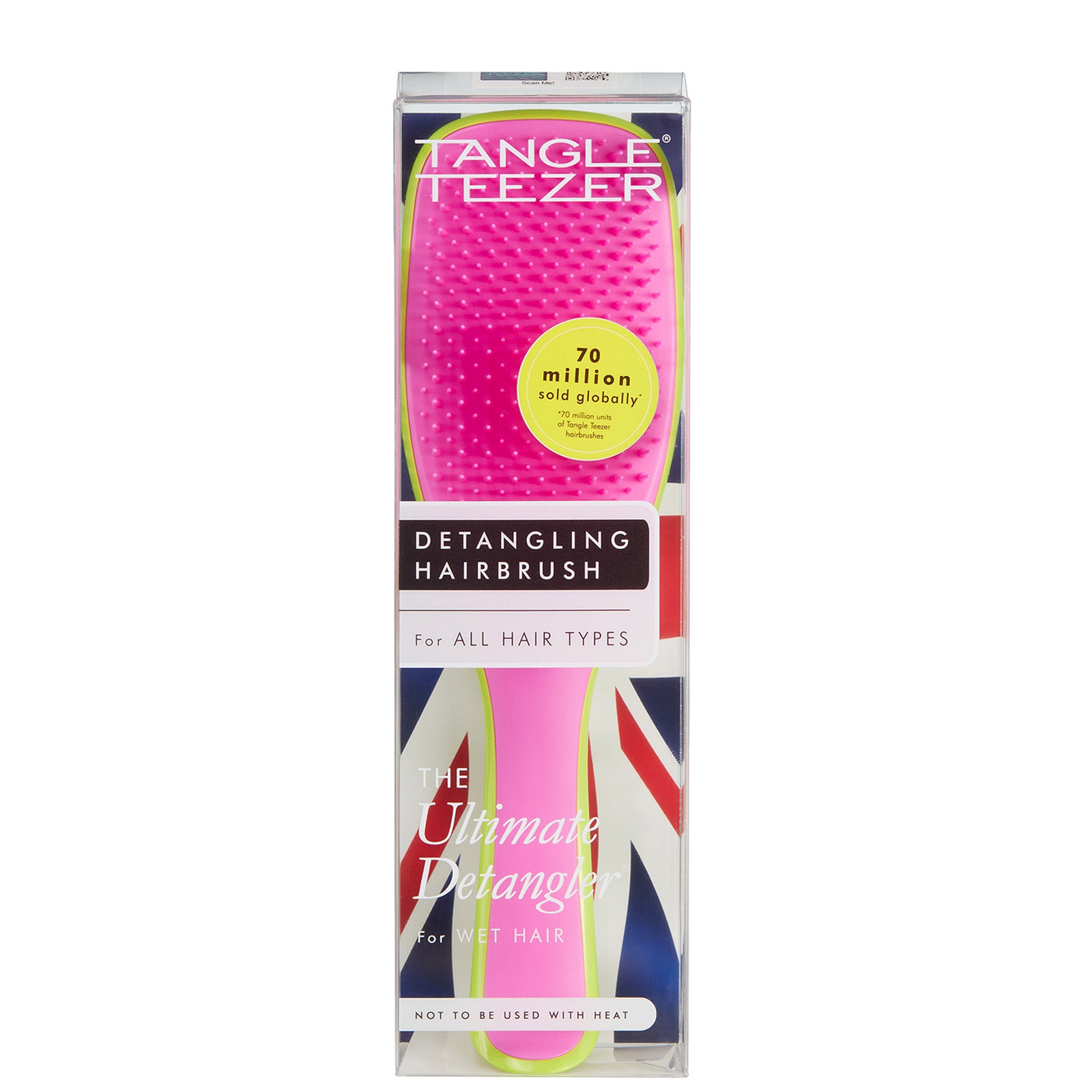 Tangle Teezer Naturally Curly- Cyber Lime and Pink | LOOKFANTASTIC