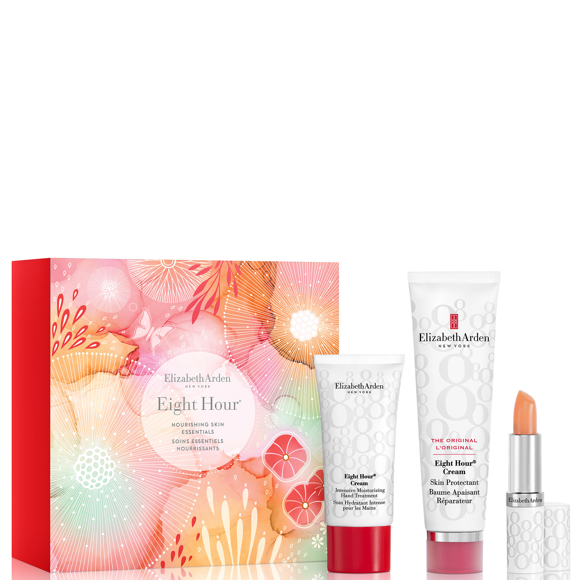 Elizabeth Arden Nourishing Skin Essentials Eight Hour 3-Piece Gift Set | LOOKFANTASTIC