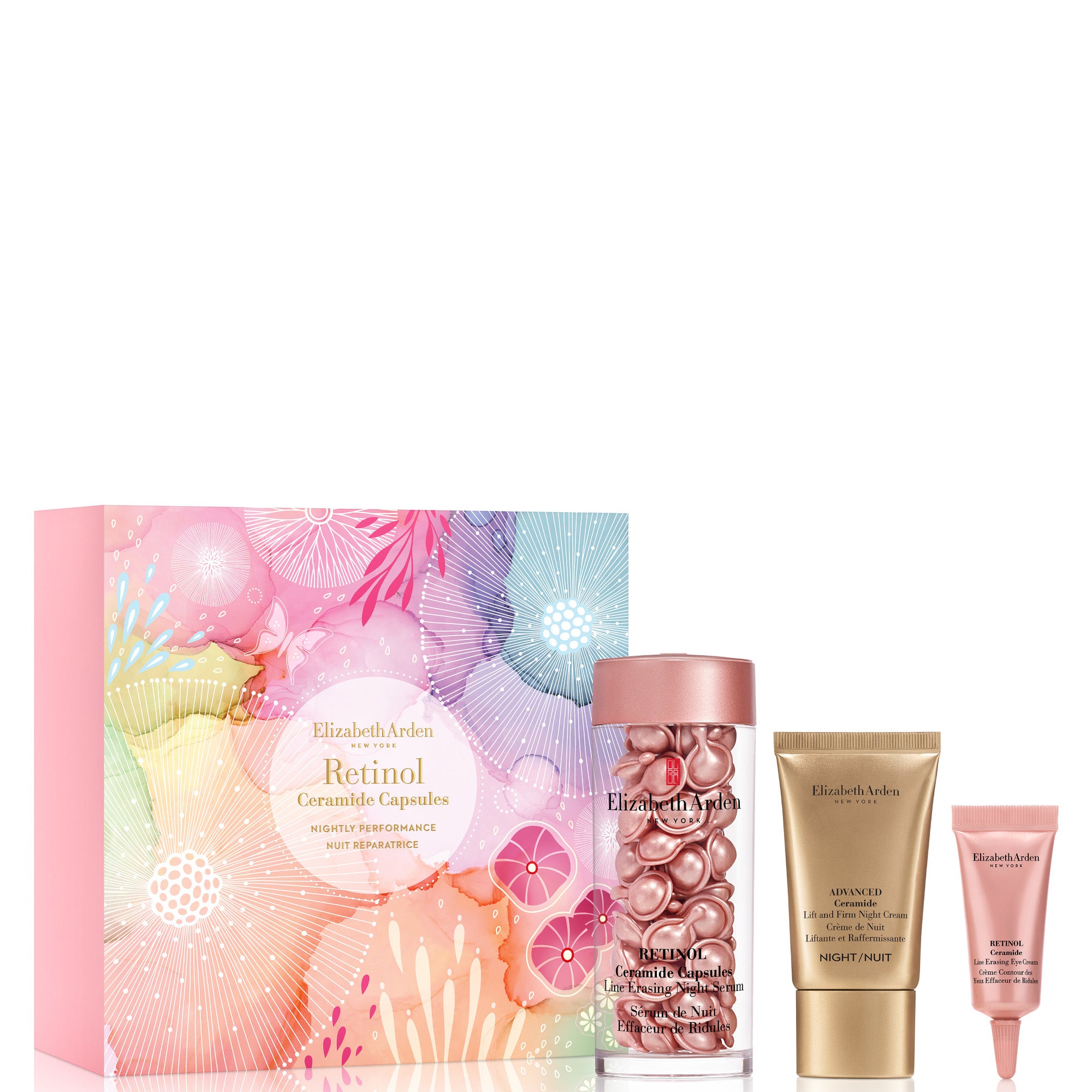 Elizabeth Arden Nightly Performance Retinol Ceramide Capsules (60 ...