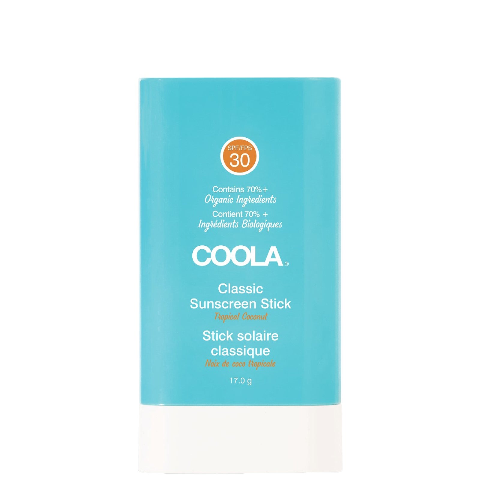 Coola Classic Sunscreen Stick SPF30 Tropical Coconut 17g | allbeauty