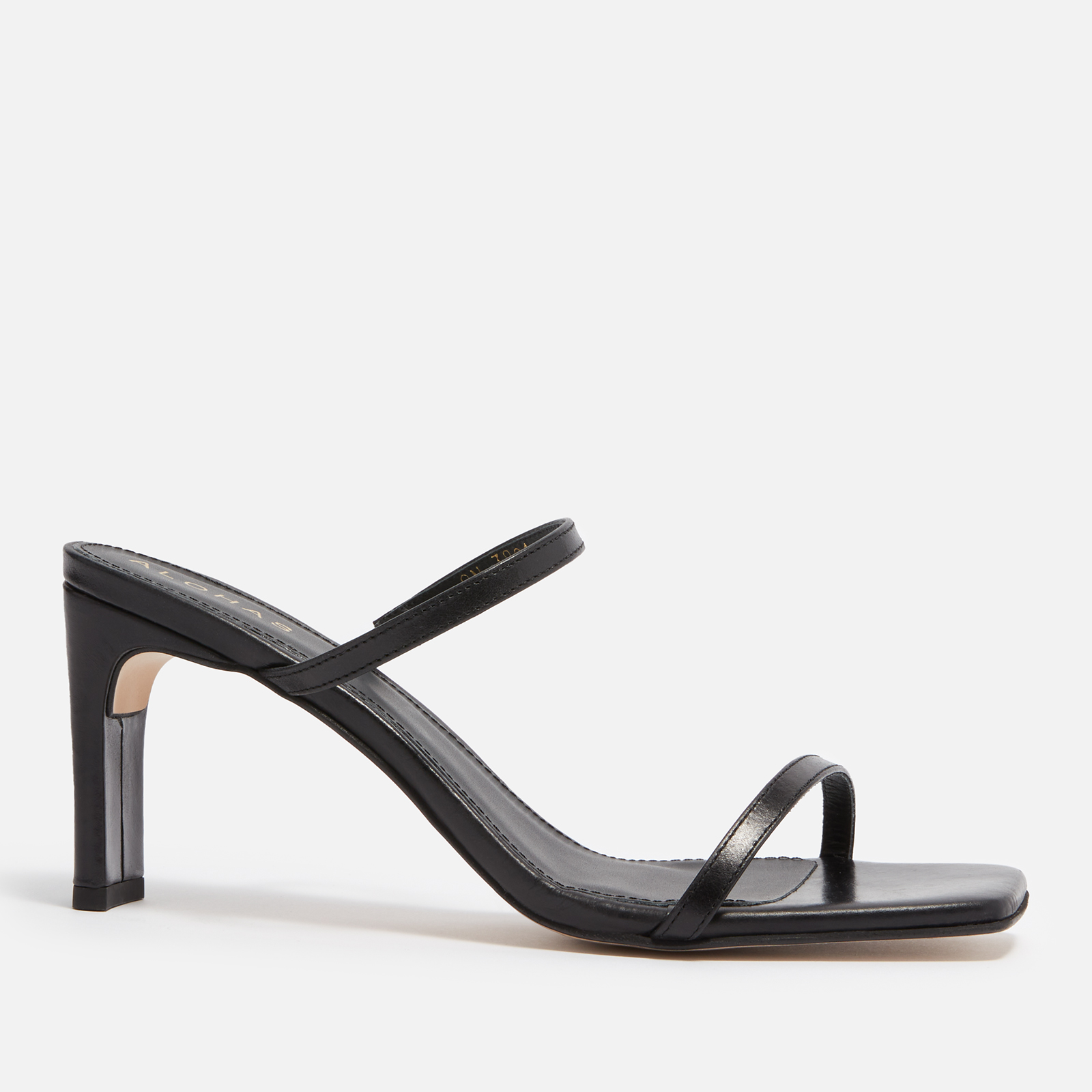 ALOHAS Women's Cannes Leather Heeled Mules - UK 3.5 | Allsole