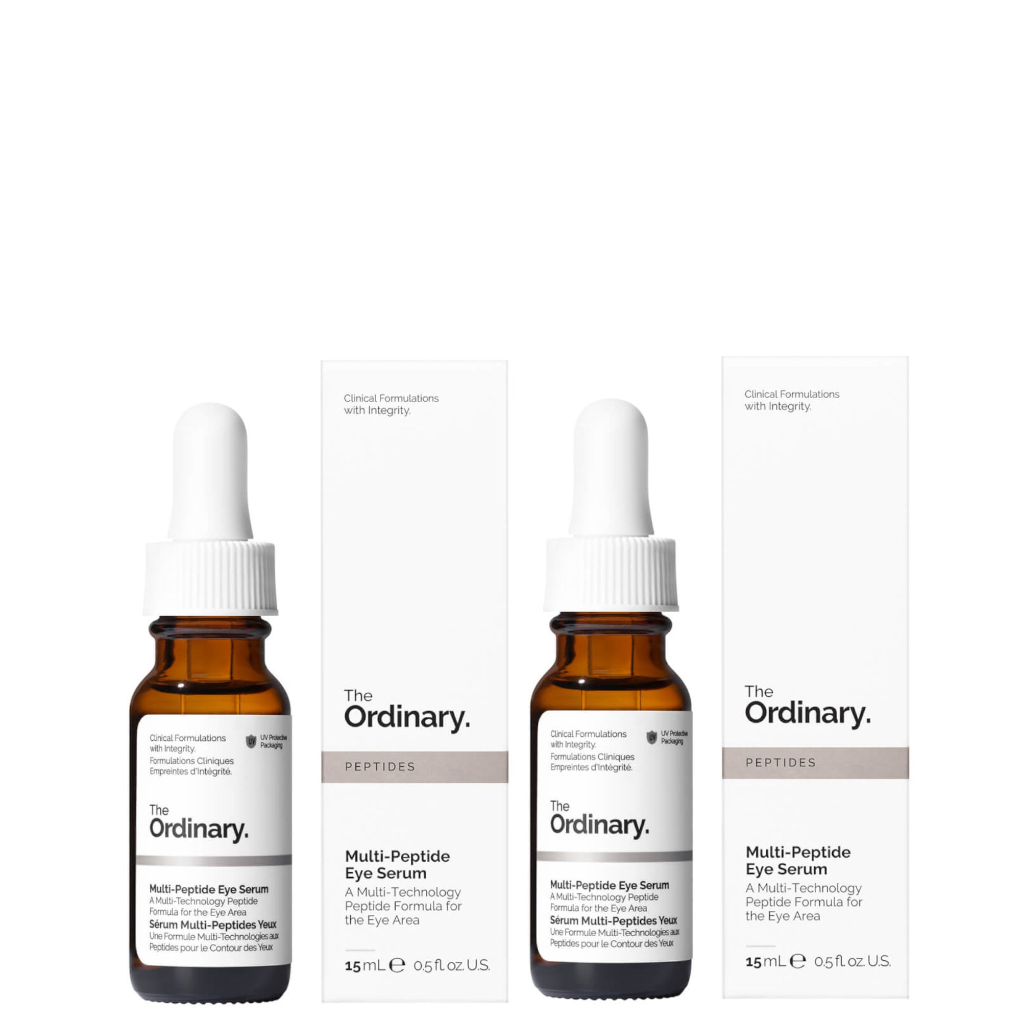The Ordinary Multi-Peptide Eye Serum Duo | Cult Beauty