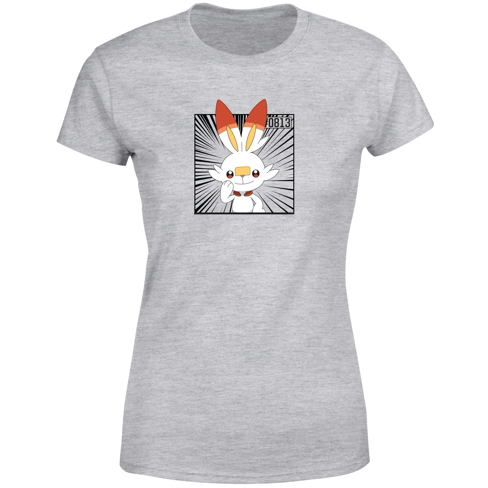 Pokemon Scorbunny Women's T-Shirt - Grey - XS