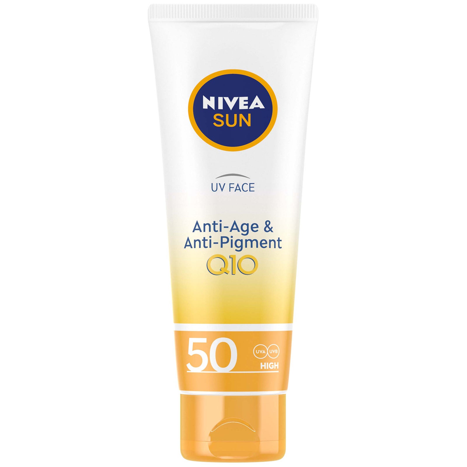 NIVEA SUN UV Face Q10 Anti-Age & Anti-Pigment Sun Cream SPF50 50ml ...