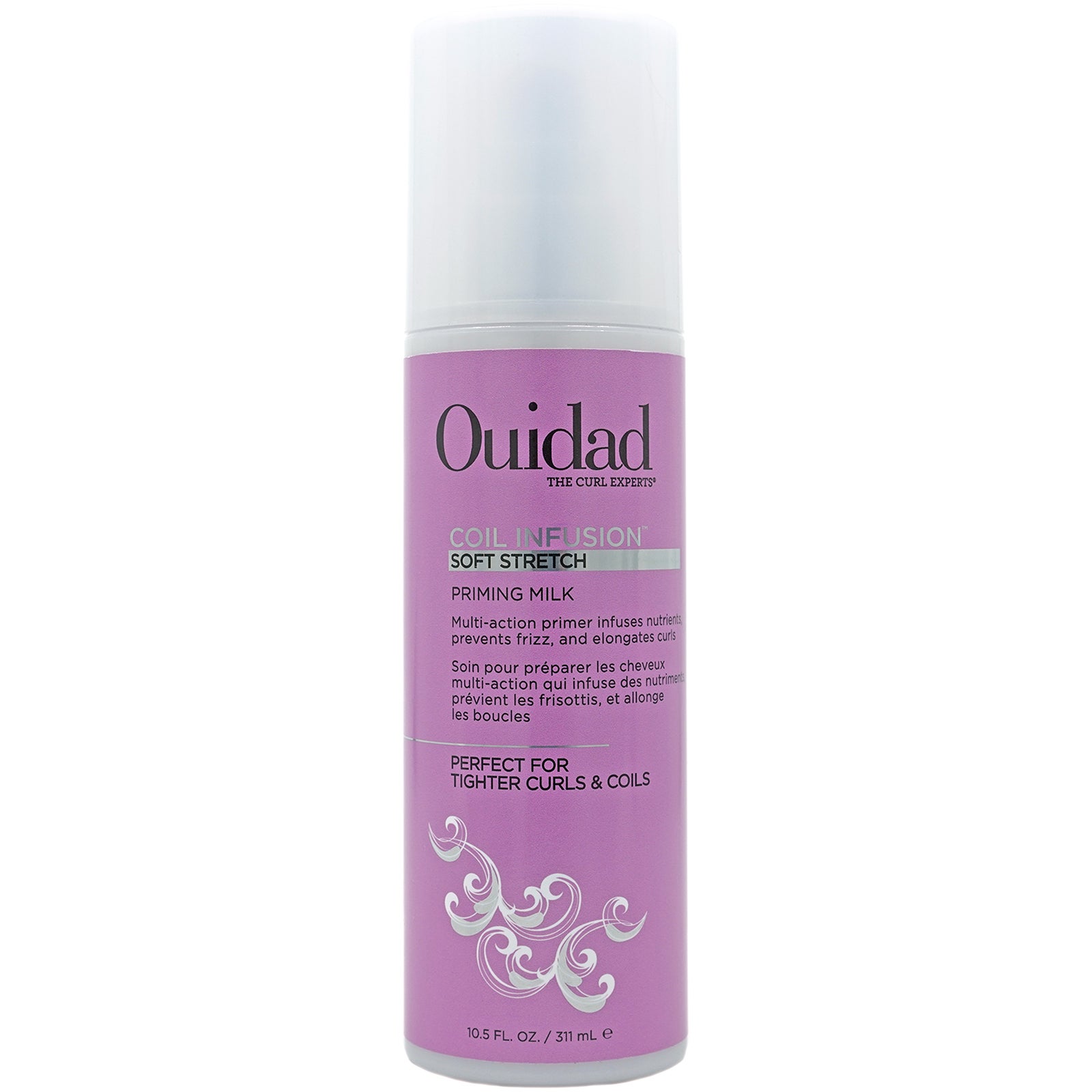 Ouidad Coil Infusion Soft Stretch Priming Milk 311ml | LOOKFANTASTIC