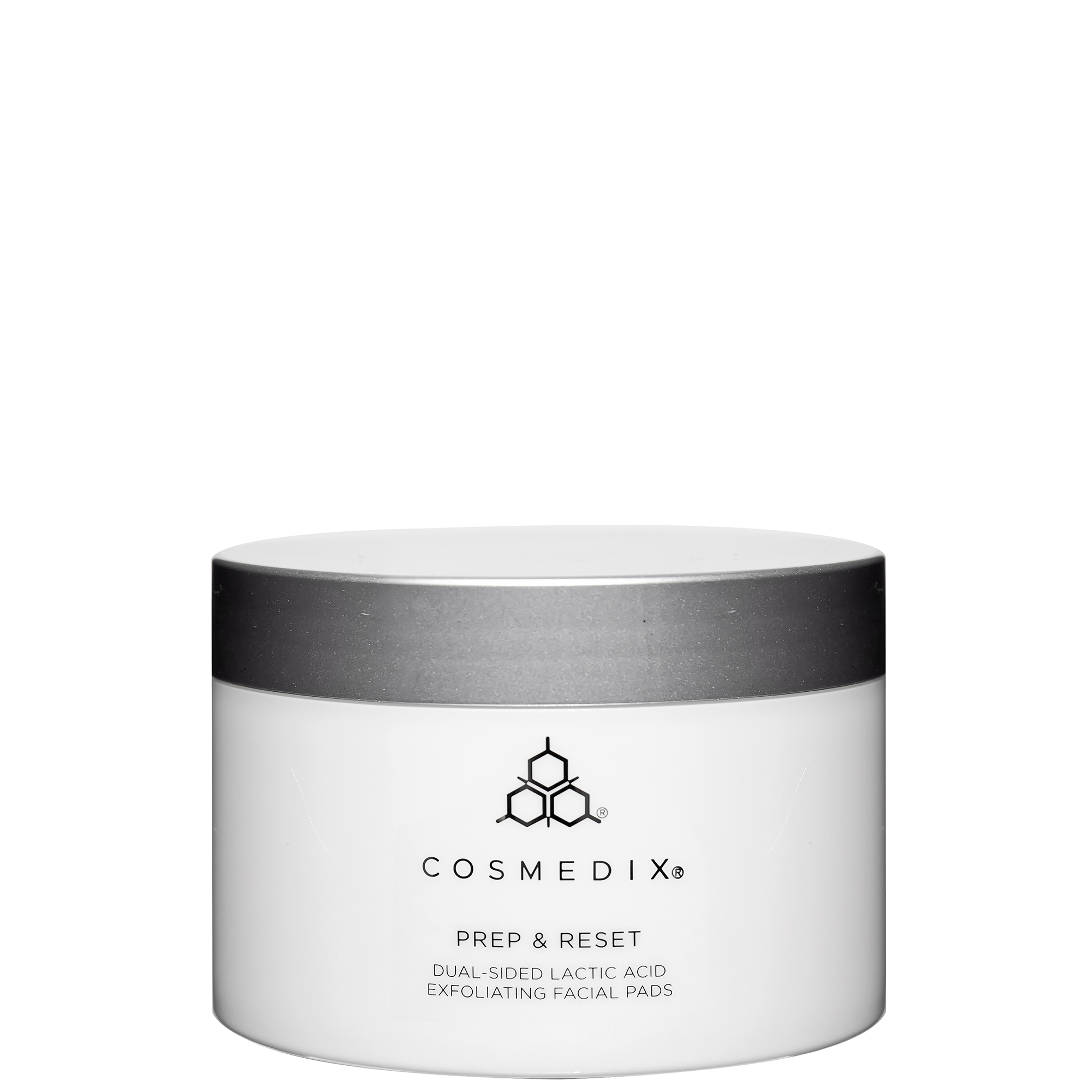 COSMEDIX Prep and Reset Dual-sided Lactic Acid Exfoliating Facial Pads ...