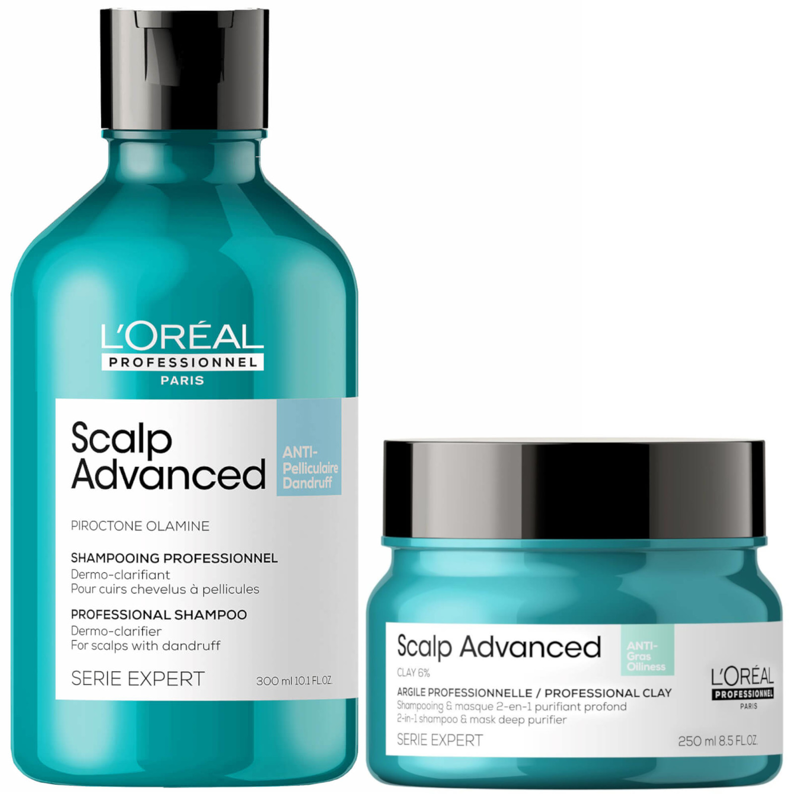 L'Oréal Professionnel Serié Expert Scalp Advanced Anti-Dandruff Shampoo ...