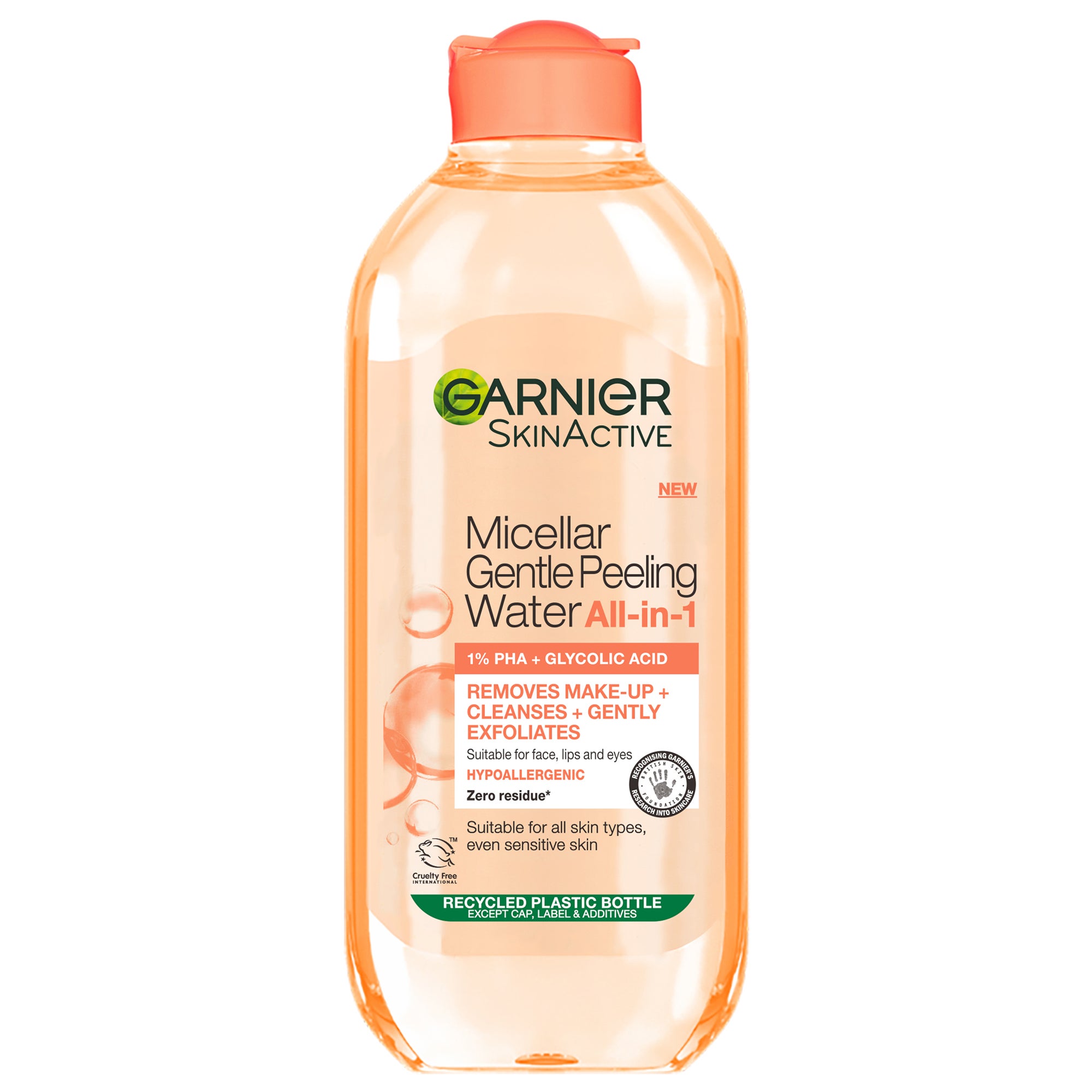 Garnier Micellar Gentle Peeling Water All-in-1 1% PHA and Glycolic Acid ...