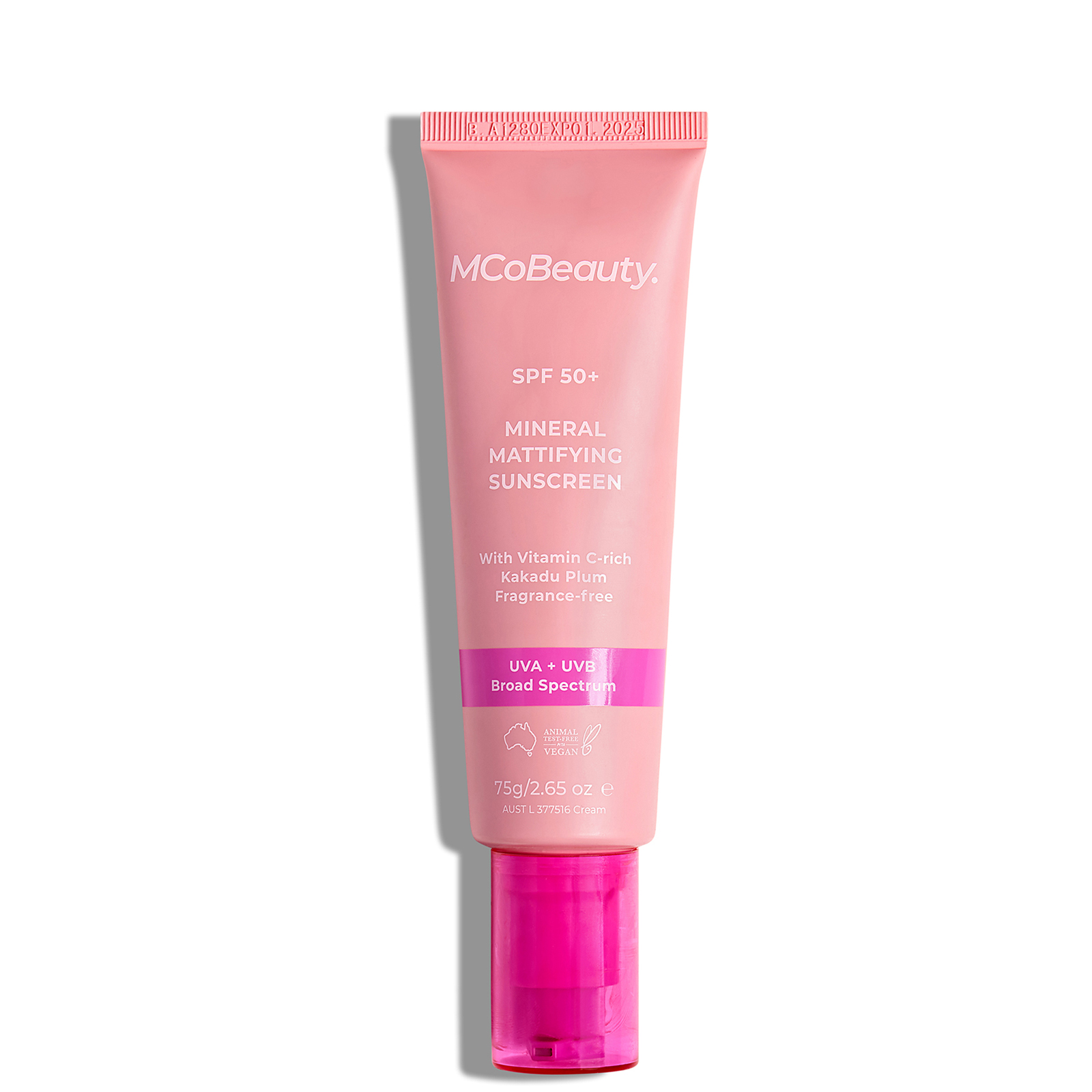 MCoBeauty Mineral Mattifying Sunscreen SPF 50+ 75g | LOOKFANTASTIC