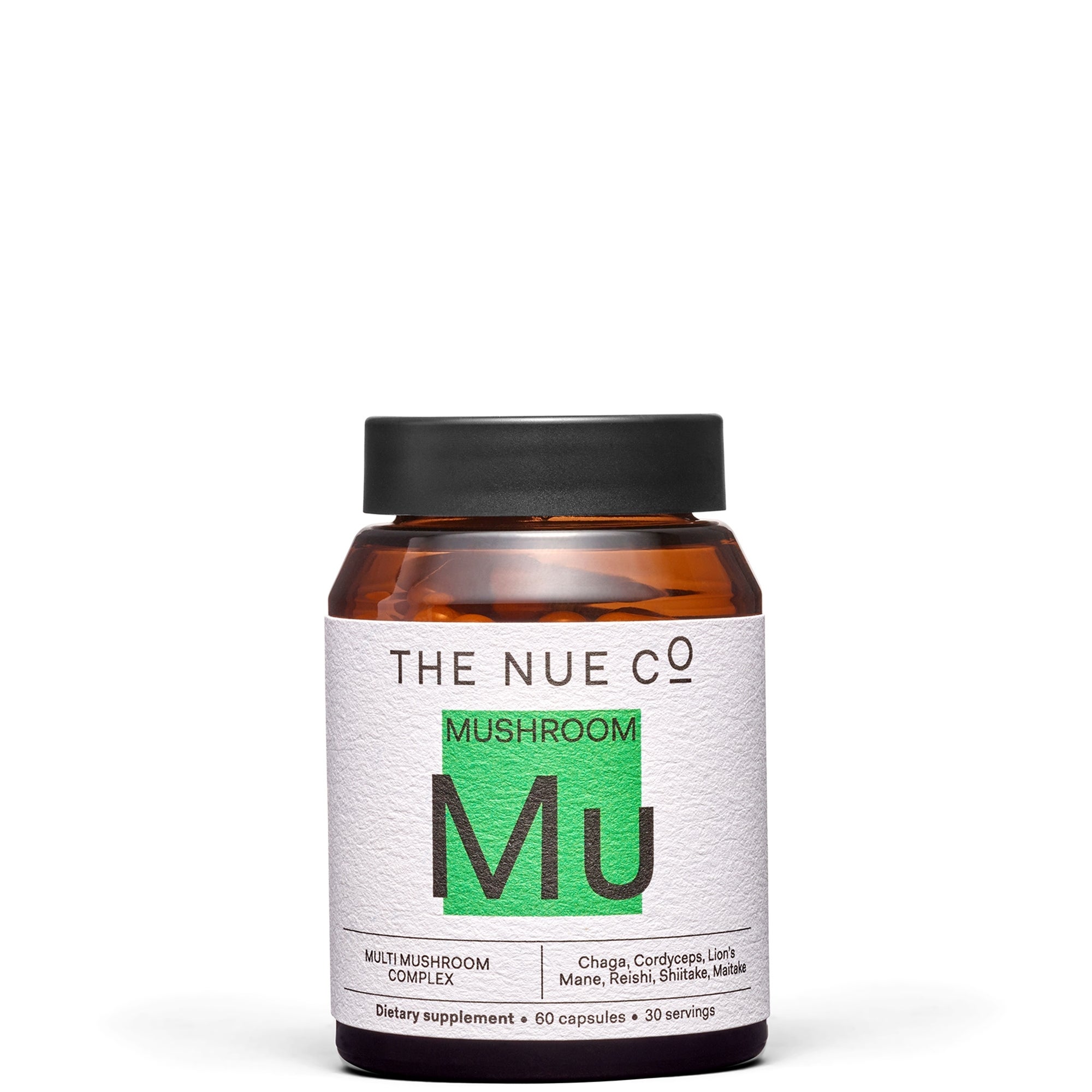The Nue Co. Multi Mushroom Complex Supplement To Increase Focus (60 ...