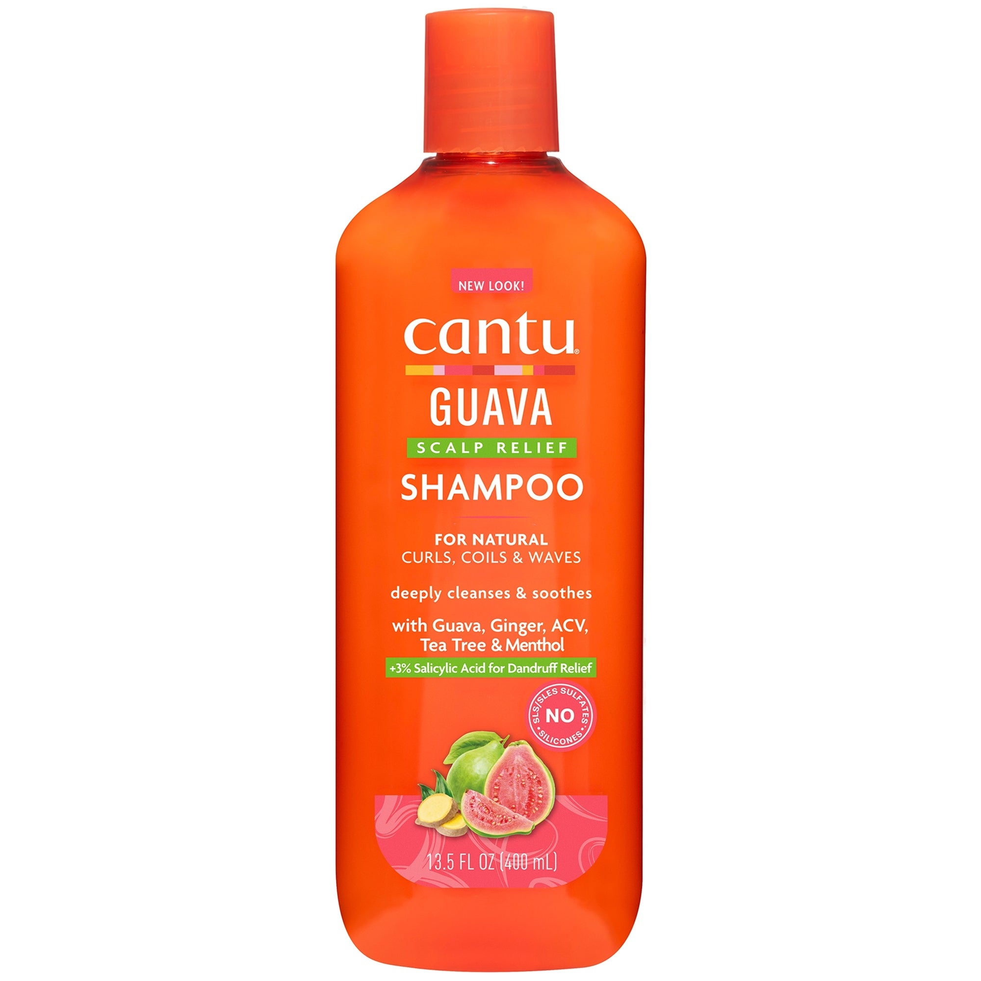 Cantu Guava Scalp Relief Shampoo 400ml | LOOKFANTASTIC