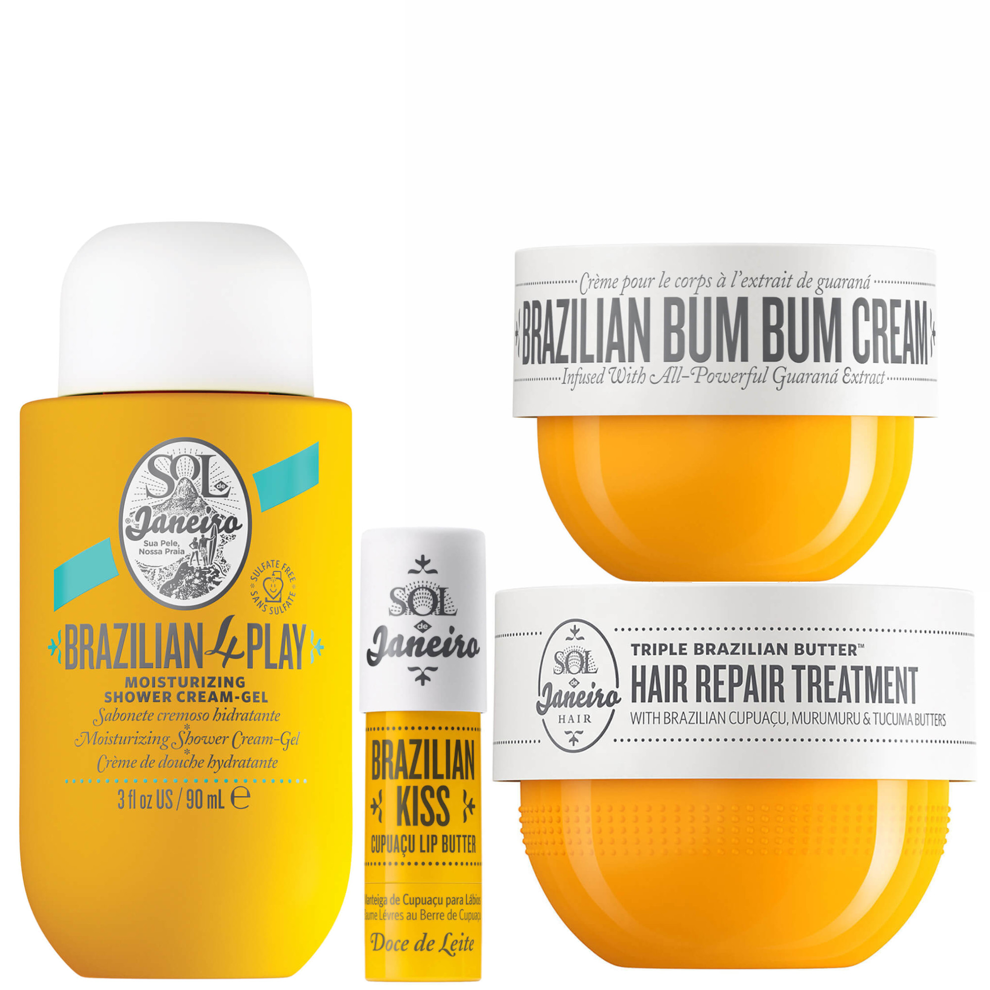 Sol de Janeiro Bum Bum Besties Mini Travel Set (Worth £79.00) | Cult Beauty