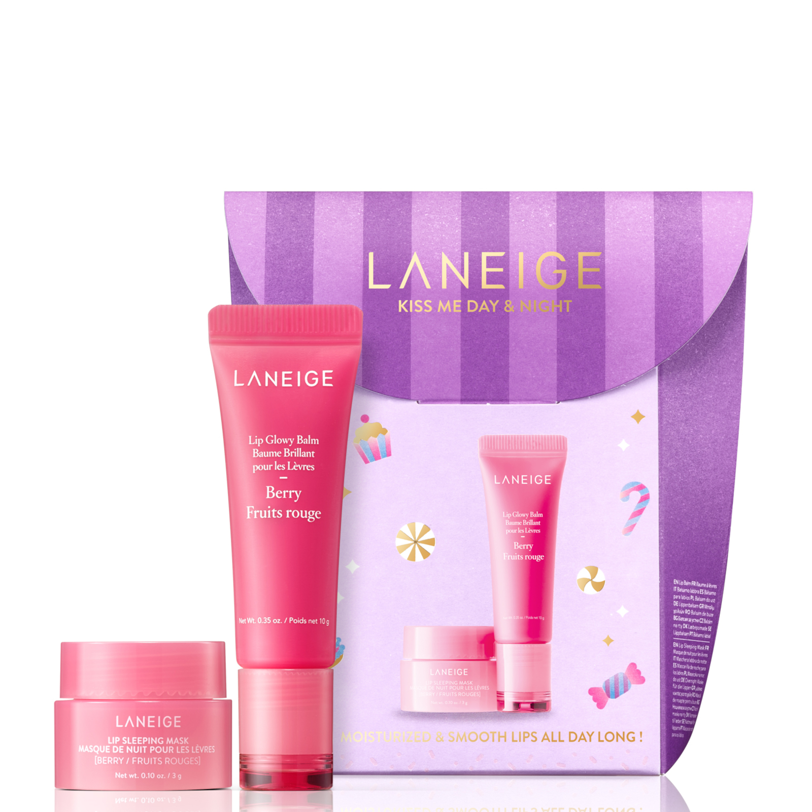 LANEIGE Kiss Me Day and Night Set | LOOKFANTASTIC