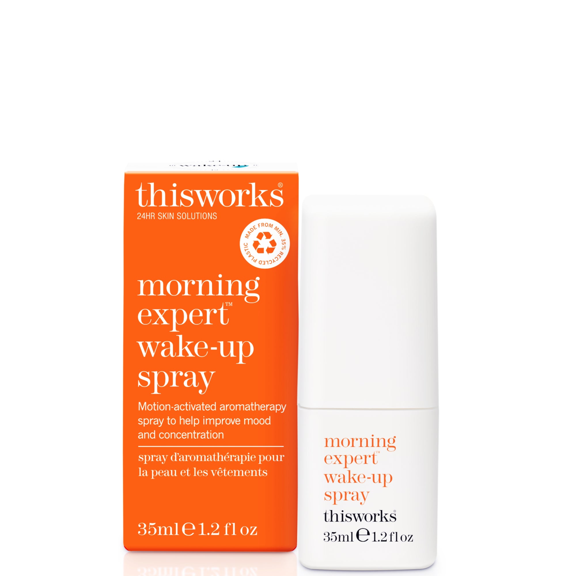this works Exclusive Morning Expert Wake-Up Spray 35ml | LOOKFANTASTIC