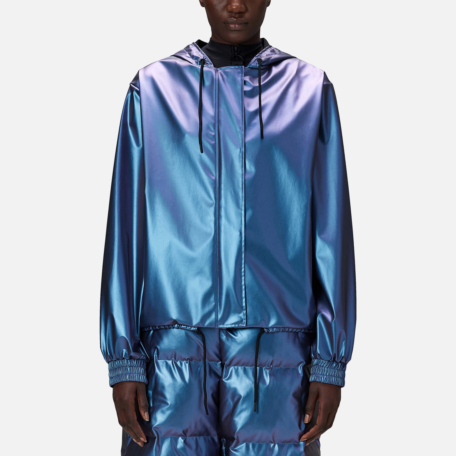 Rains String Coated-Shell Jacket - XS | Coggles