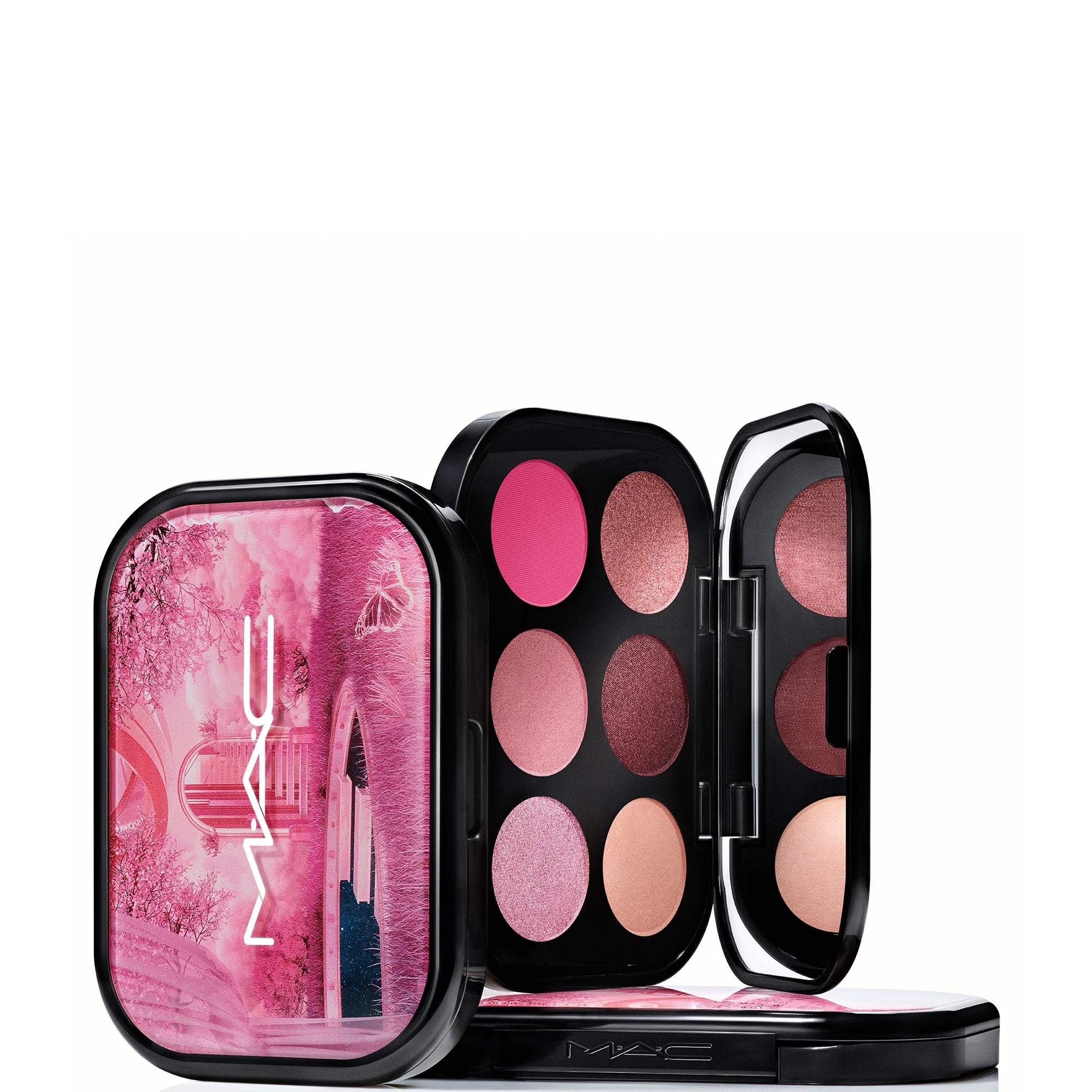 MAC Connect in Colour Eyeshadow Palette - Rose Lens | LOOKFANTASTIC