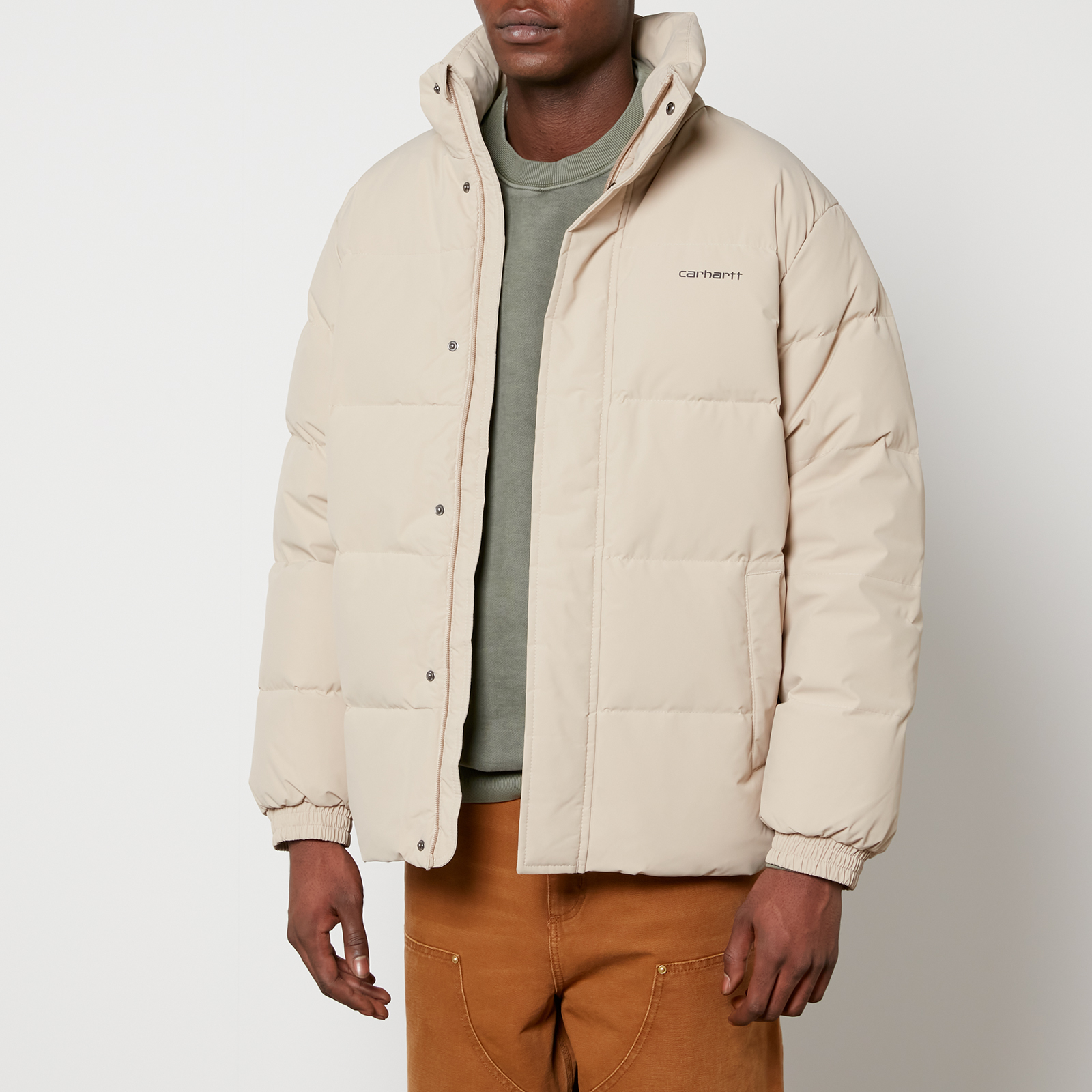 Carhartt WIP Danville Quilted Nylon Down Jacket - S | Coggles