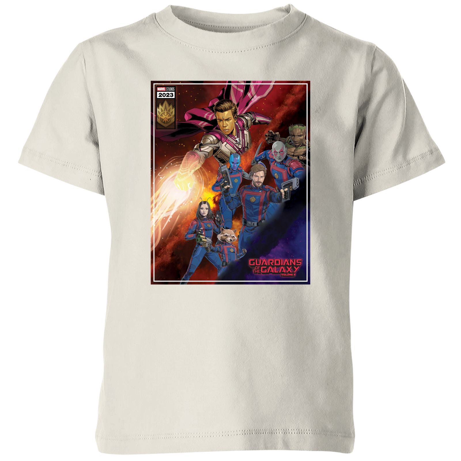 Guardians of the Galaxy Adam Warlock Comic Kids' T-Shirt - Cream - 98/ ...