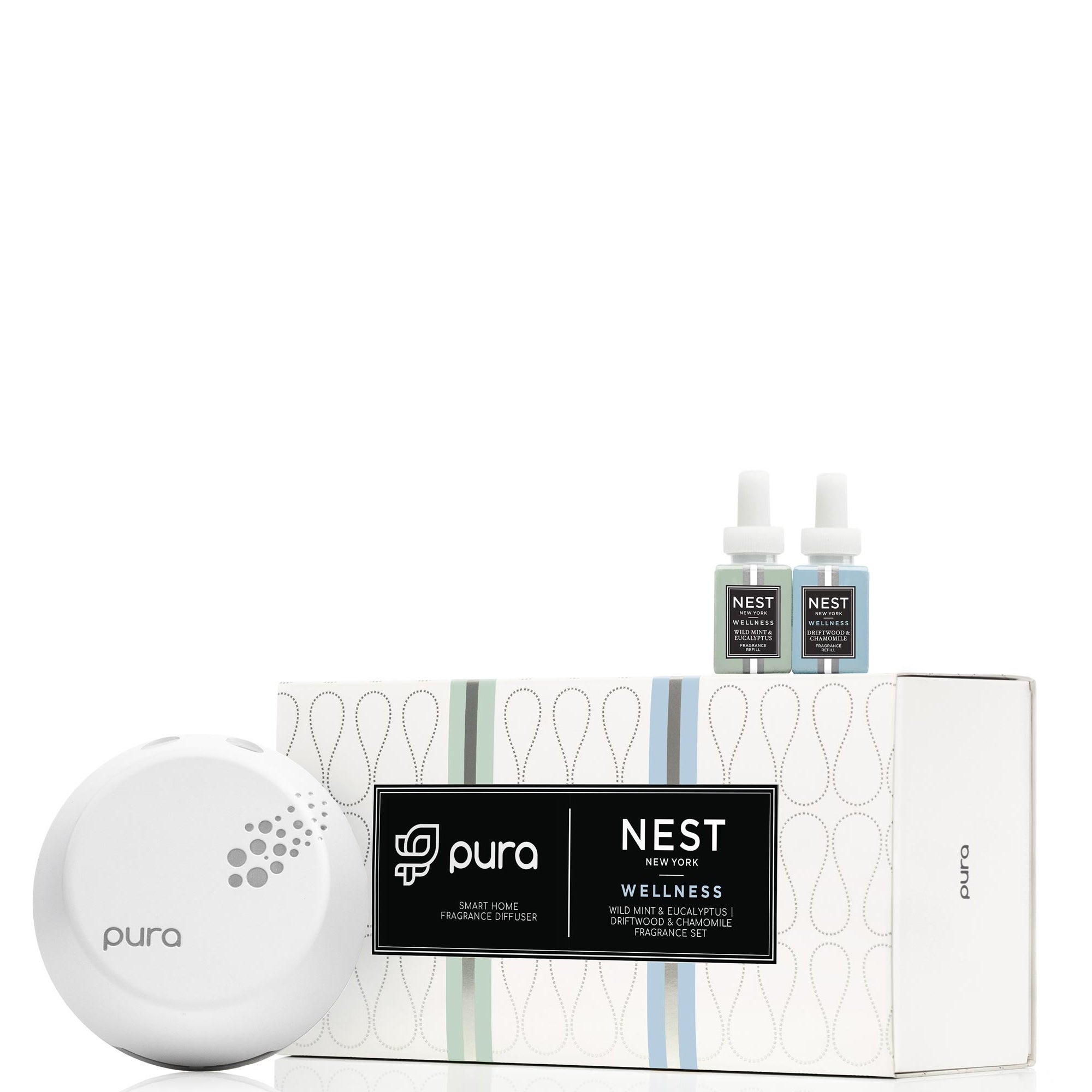 NEST New York Pura Smart Home Fragrance Diffuser Wellness Set ...