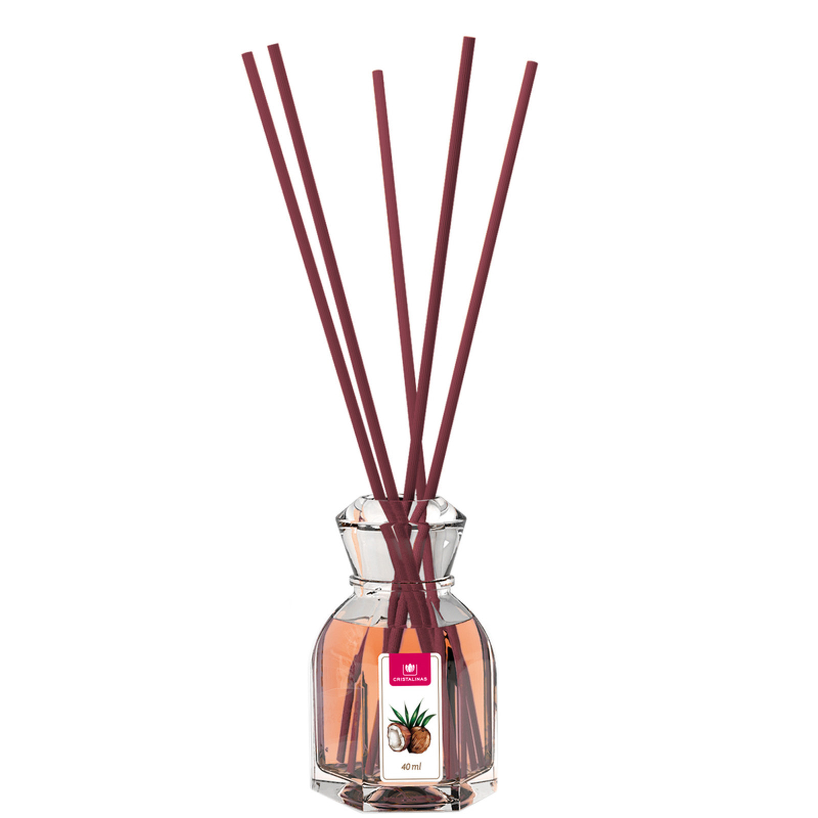 Cristalinas Reed Diffuser Tropical Coconut 40ml | Fragrance Direct
