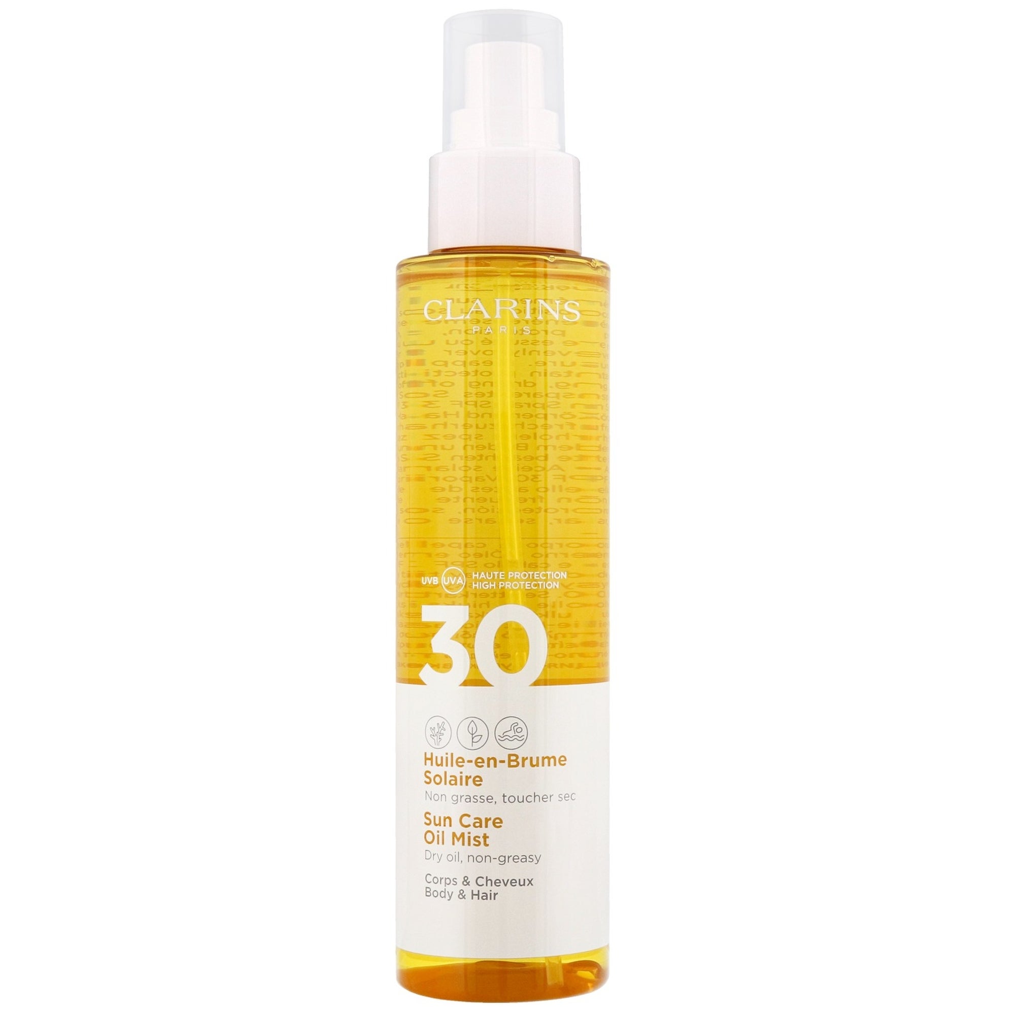 Clarins Sun Care Oil Mist for Hair and Body SPF30 150ml | allbeauty