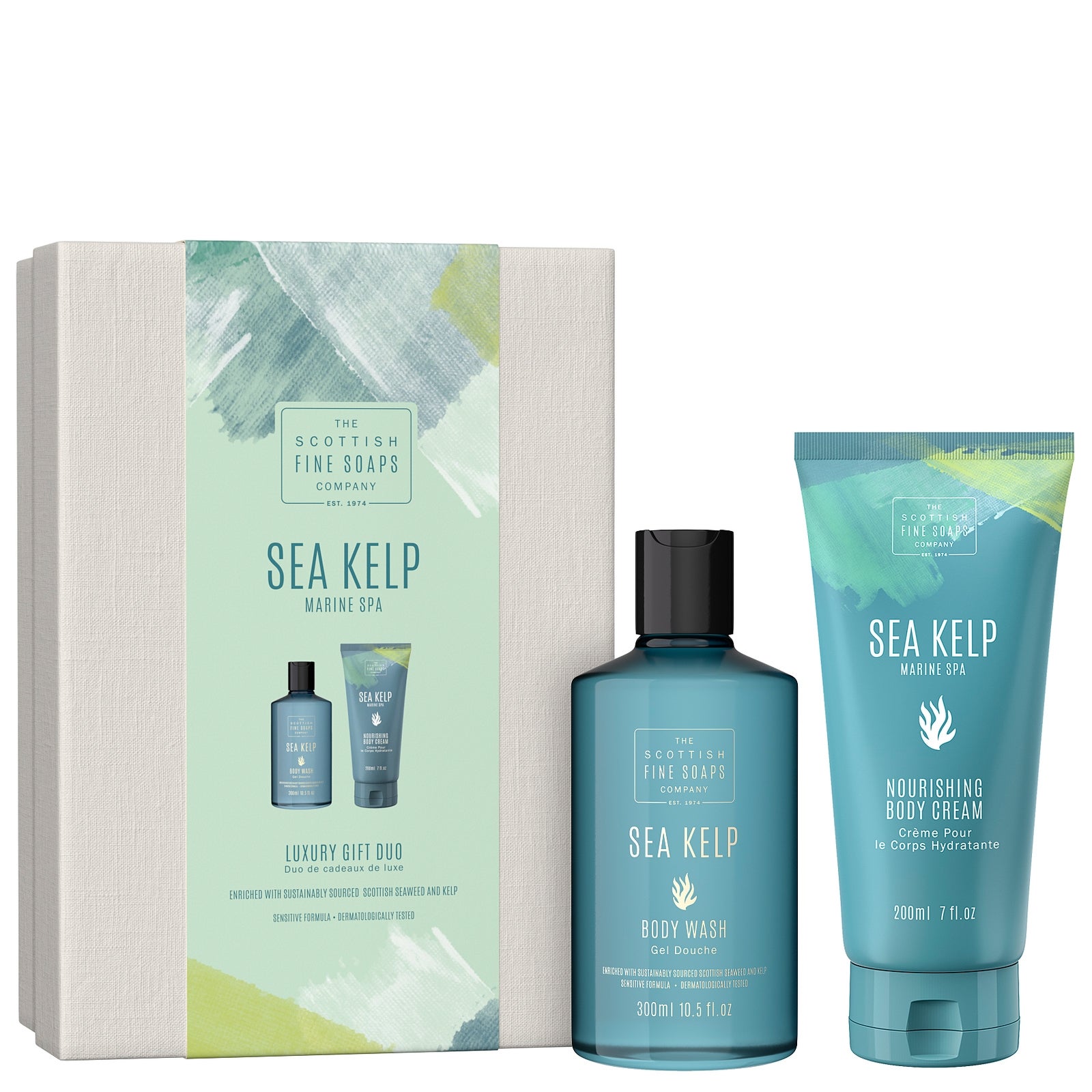 Scottish Fine Soaps Company Sea Kelp Marine Spa Luxury Gift Duo | allbeauty