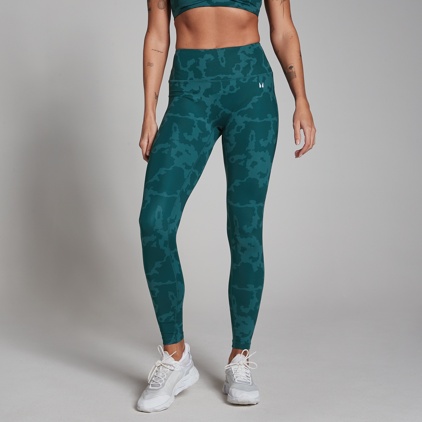 MP Women's Tempo Abstract Leggings - Black | Myprotein