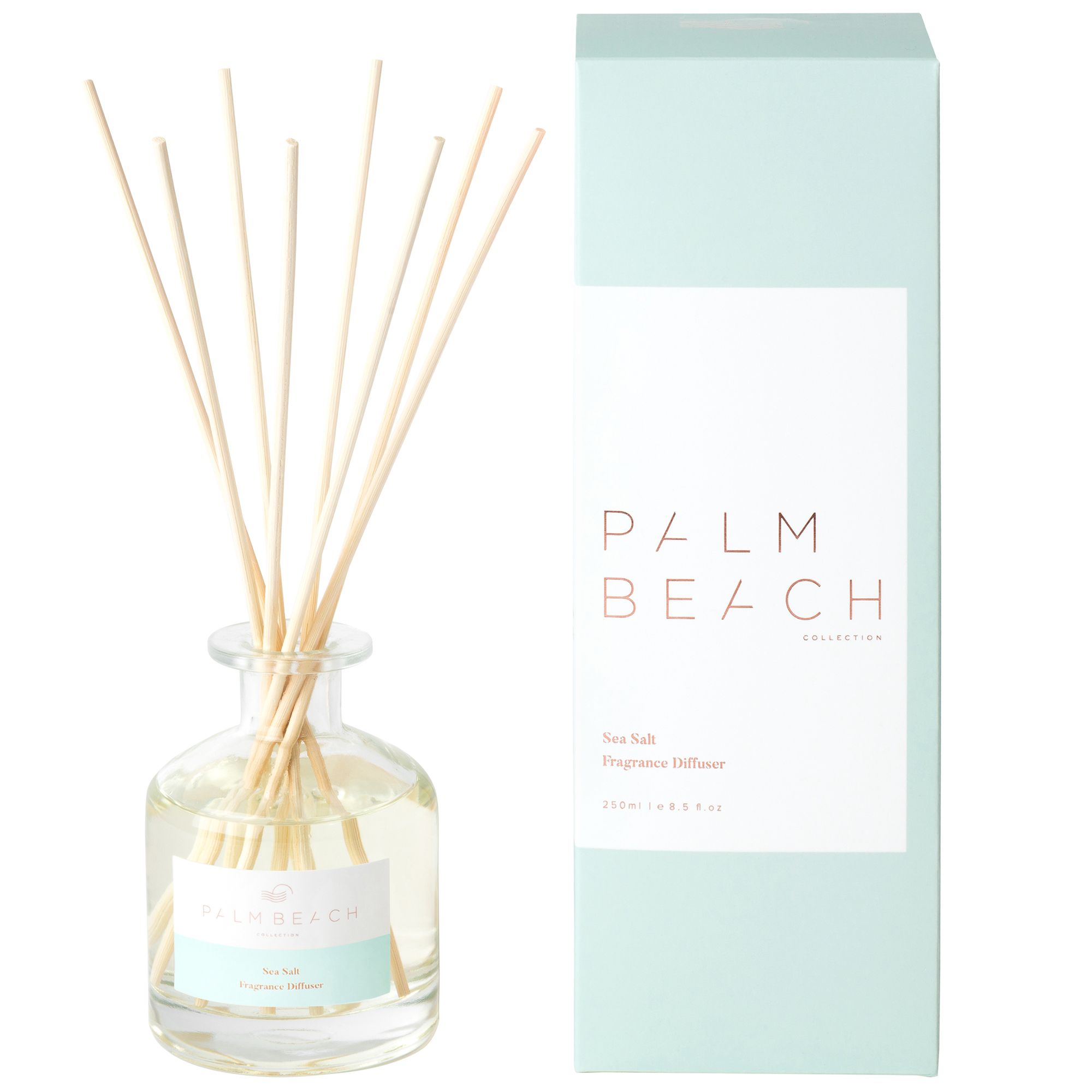 Palm Beach Collection Sea Salt Fragrance Diffuser 250ml | LOOKFANTASTIC