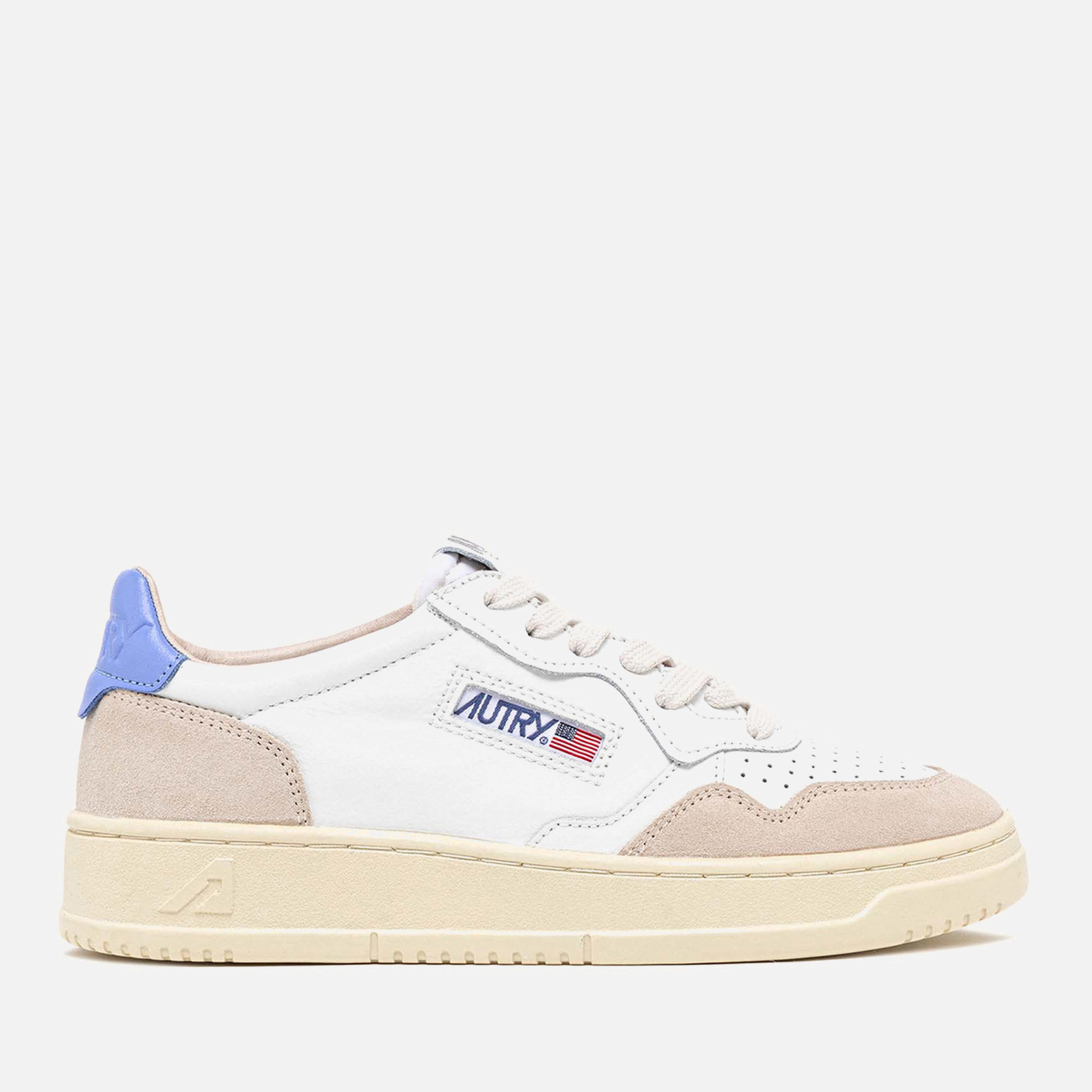 Autry Women's Medalist Leather and Suede Court Trainers - UK 3 | Coggles