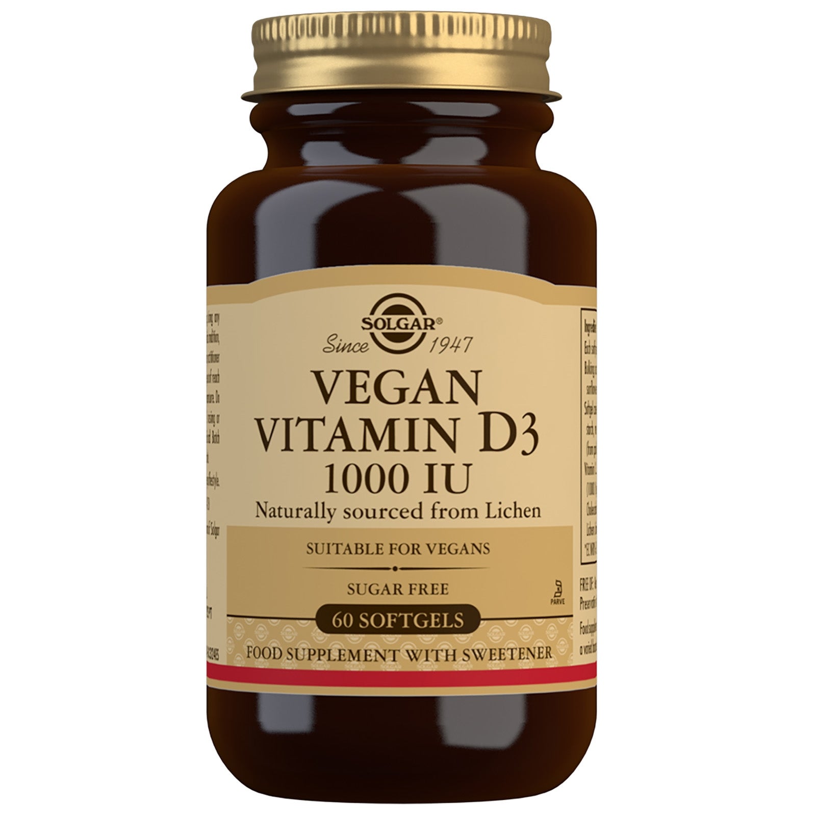 Solgar Vitamins Vegan Vitamin D3 1000IU x 60 | allbeauty