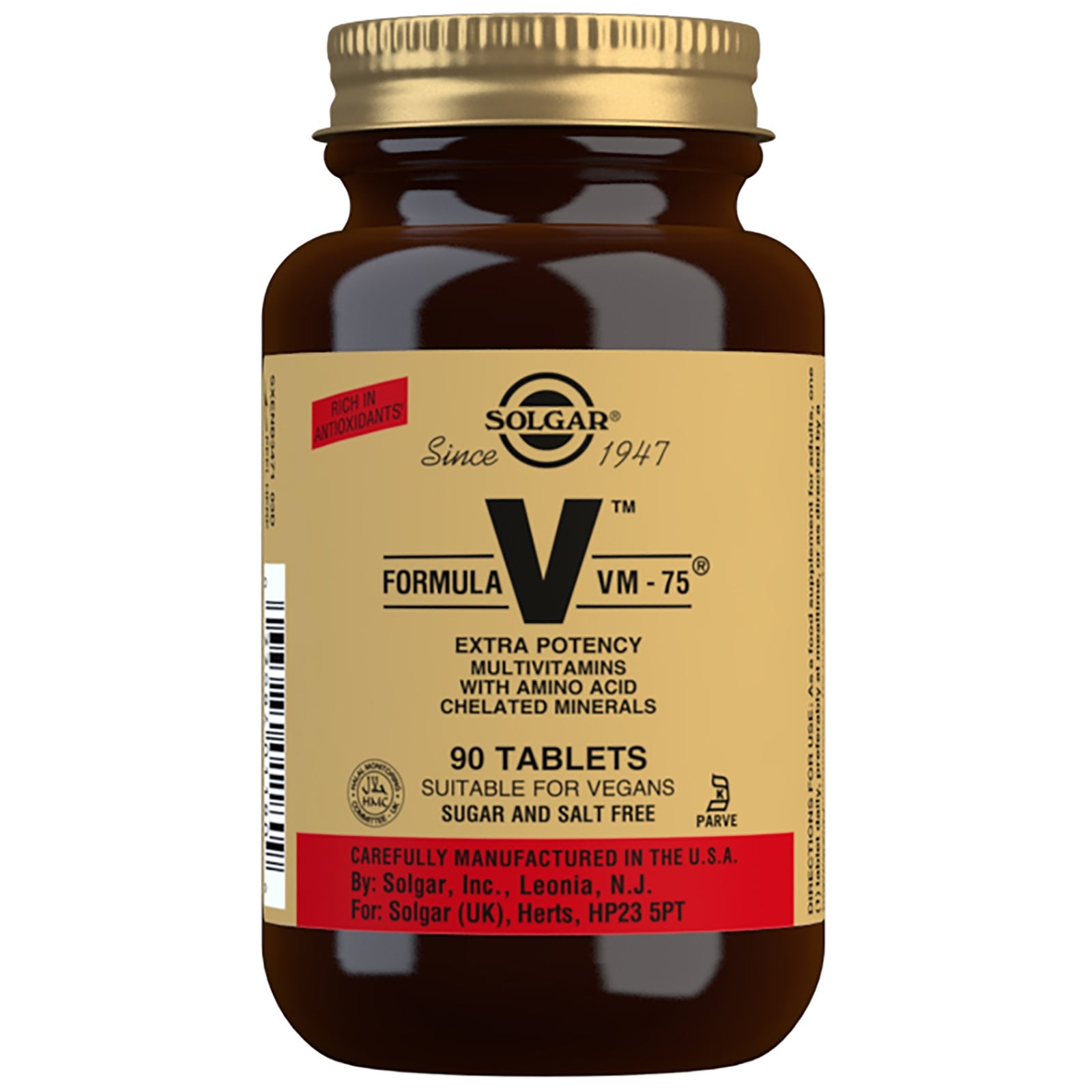 Solgar Vitamins Formula VM-75 Tablets x 90 | allbeauty