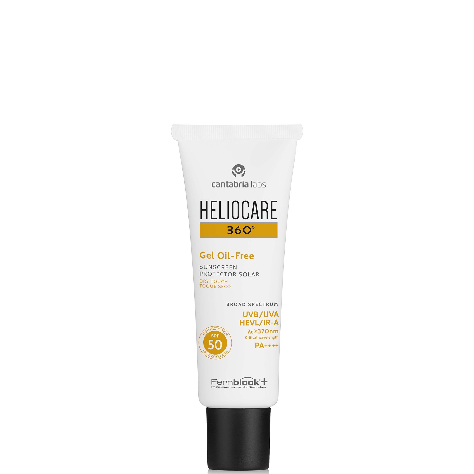 Heliocare 360° Oil-Free Gel Sunscreen Protector Original SPF 50 50ml ...