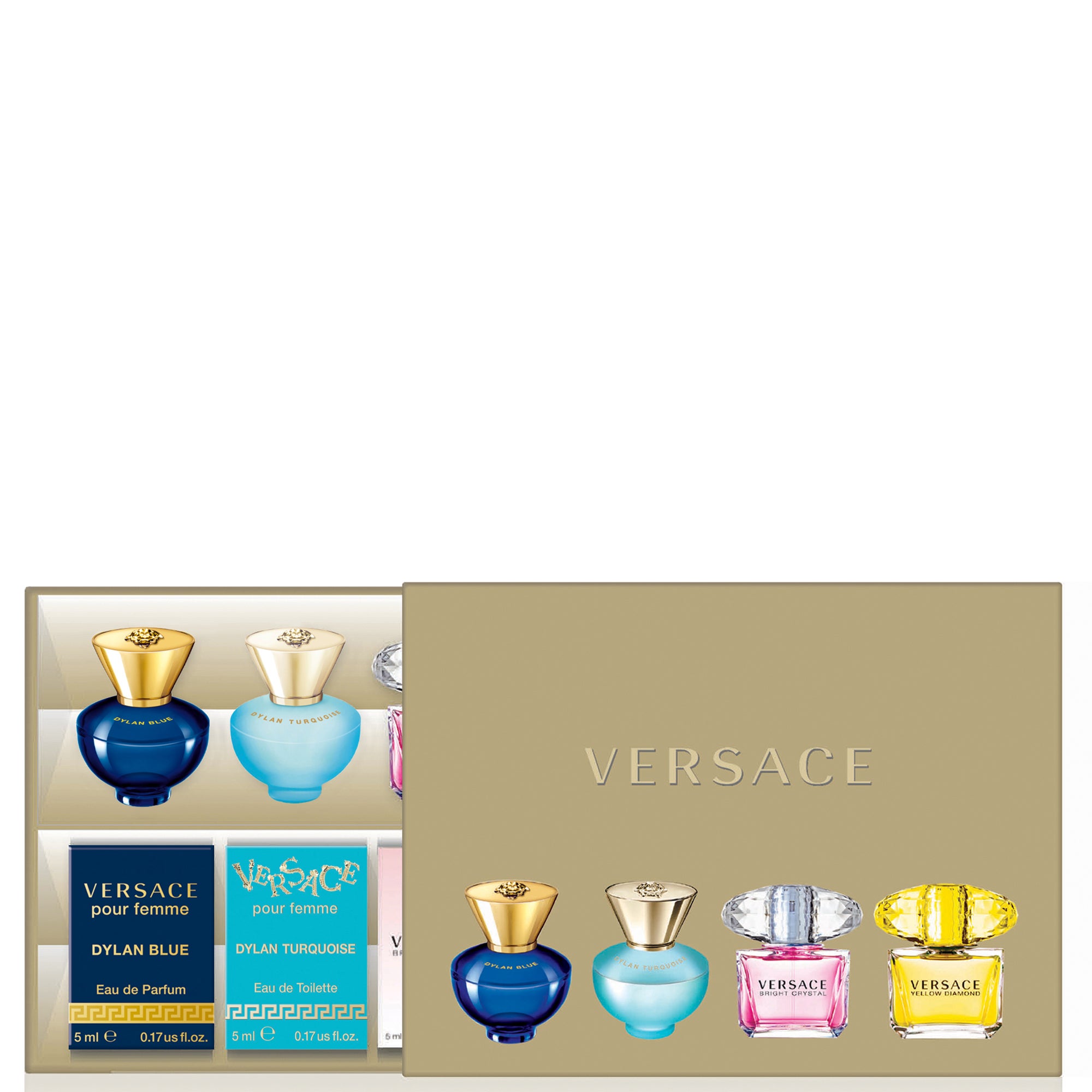 Versace Gifts & Sets Women's Mini Set x 4 | LOOKFANTASTIC