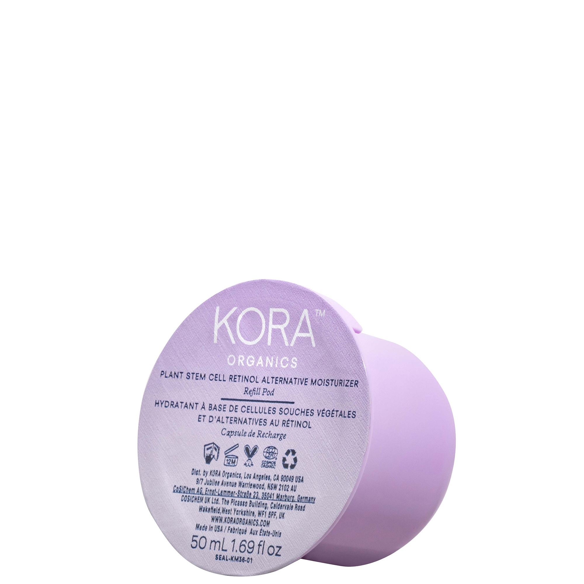 Kora Organics Plant Stem Cell Retinol Alternative Moisturizer Refill ...