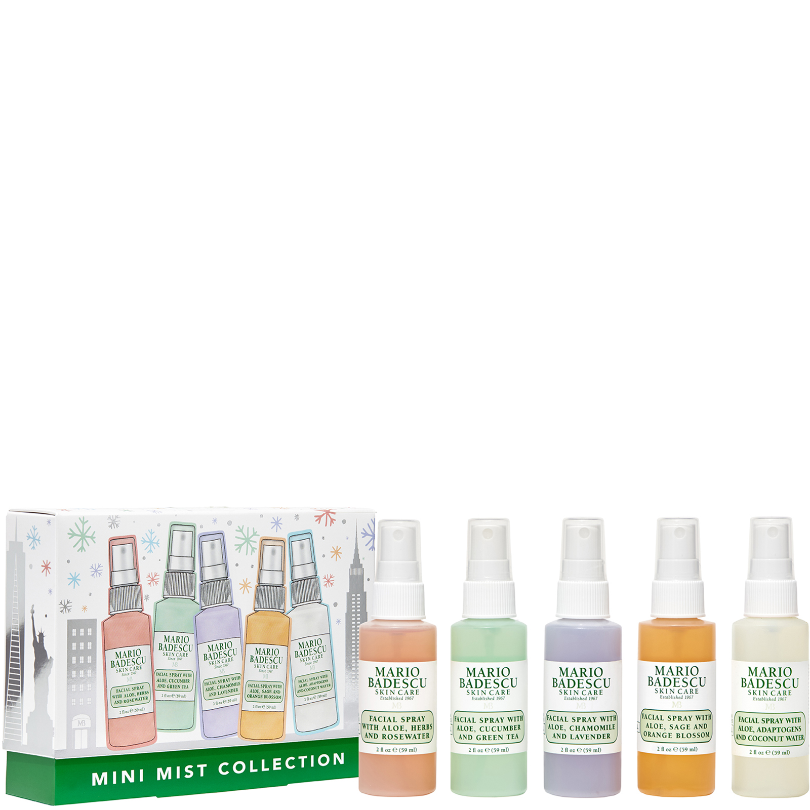 Mario Badescu Mini Mist Collection | Cult Beauty