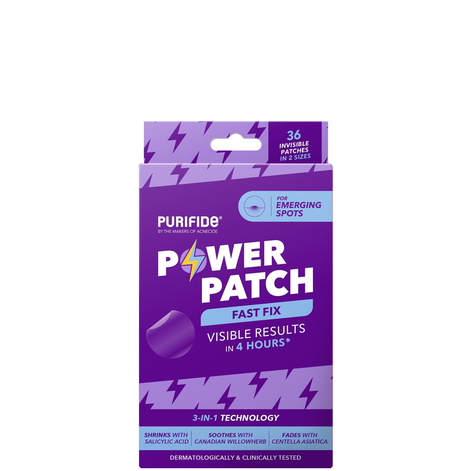 PURIFIDE by Acnecide 3-in-1 Power Patch Salicylic Acid Spot Patches for ...