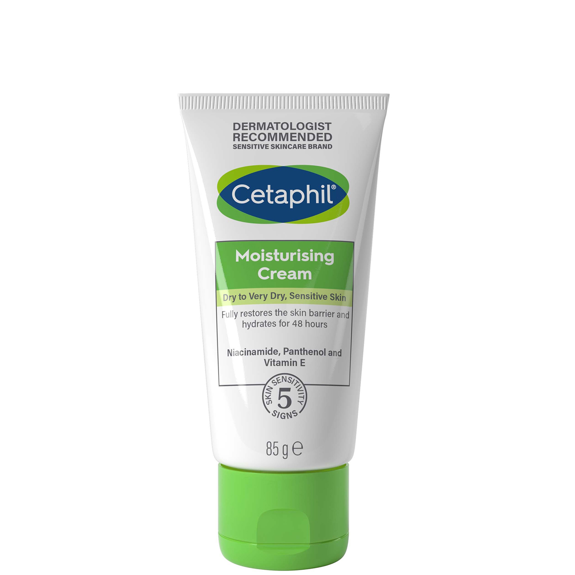 Cetaphil Face & Body Moisturising Cream 85g | LOOKFANTASTIC