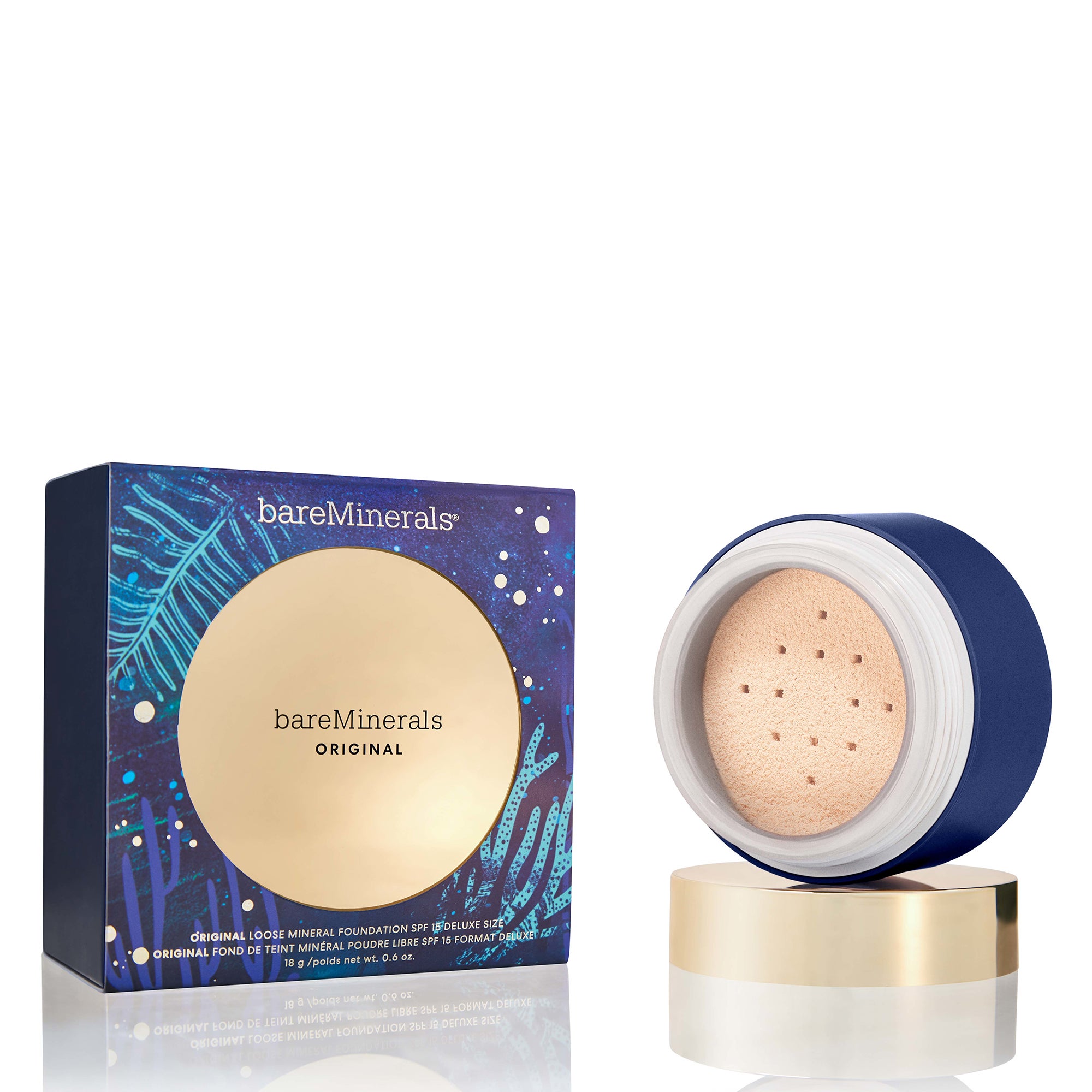bareMinerals Holiday 2023 Deluxe Original Loose Foundation 18g (Various ...