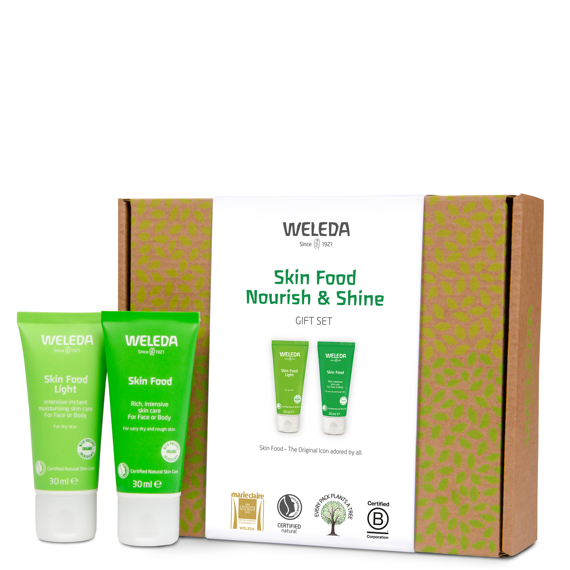 Weleda Skin Food Nourish and Shine Gift Set | LOOKFANTASTIC