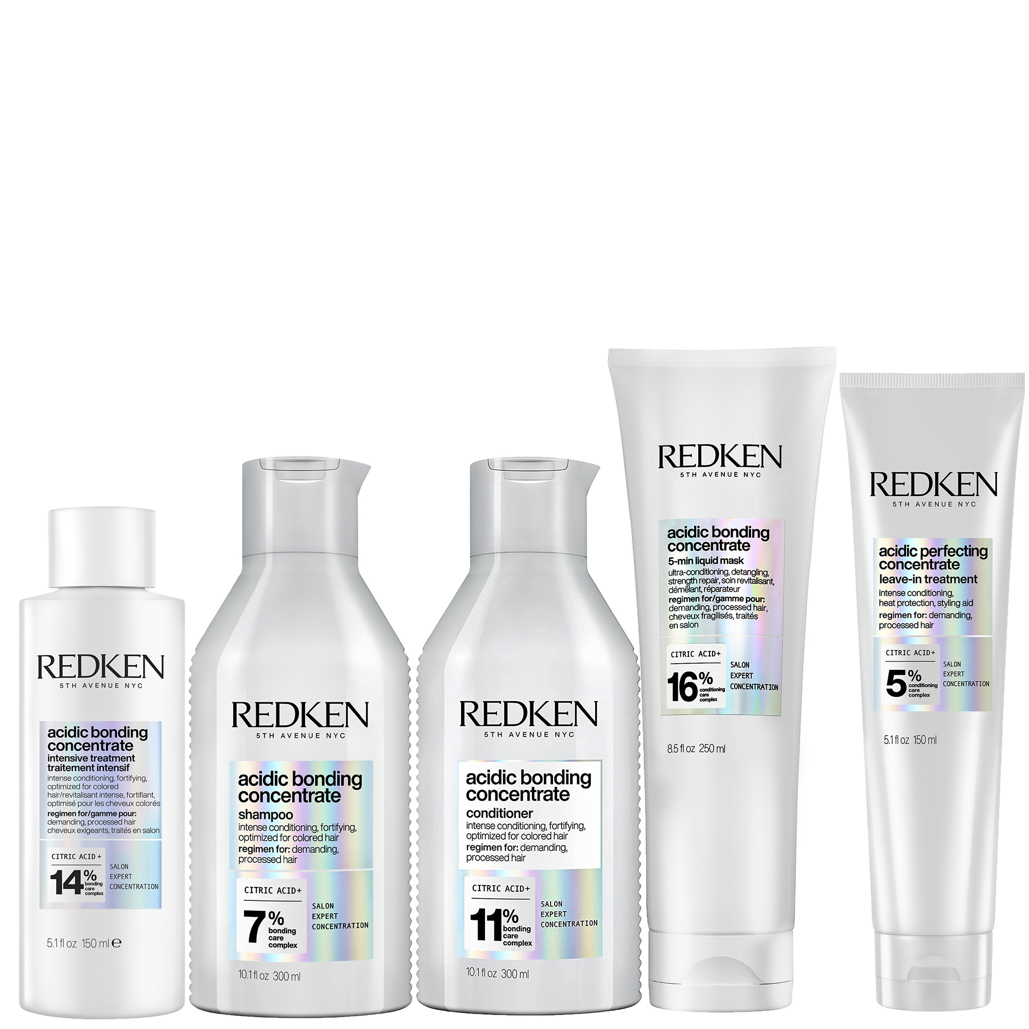 Redken Acidic Bonding Concentrate Intensive Pre-Treatment, Shampoo ...